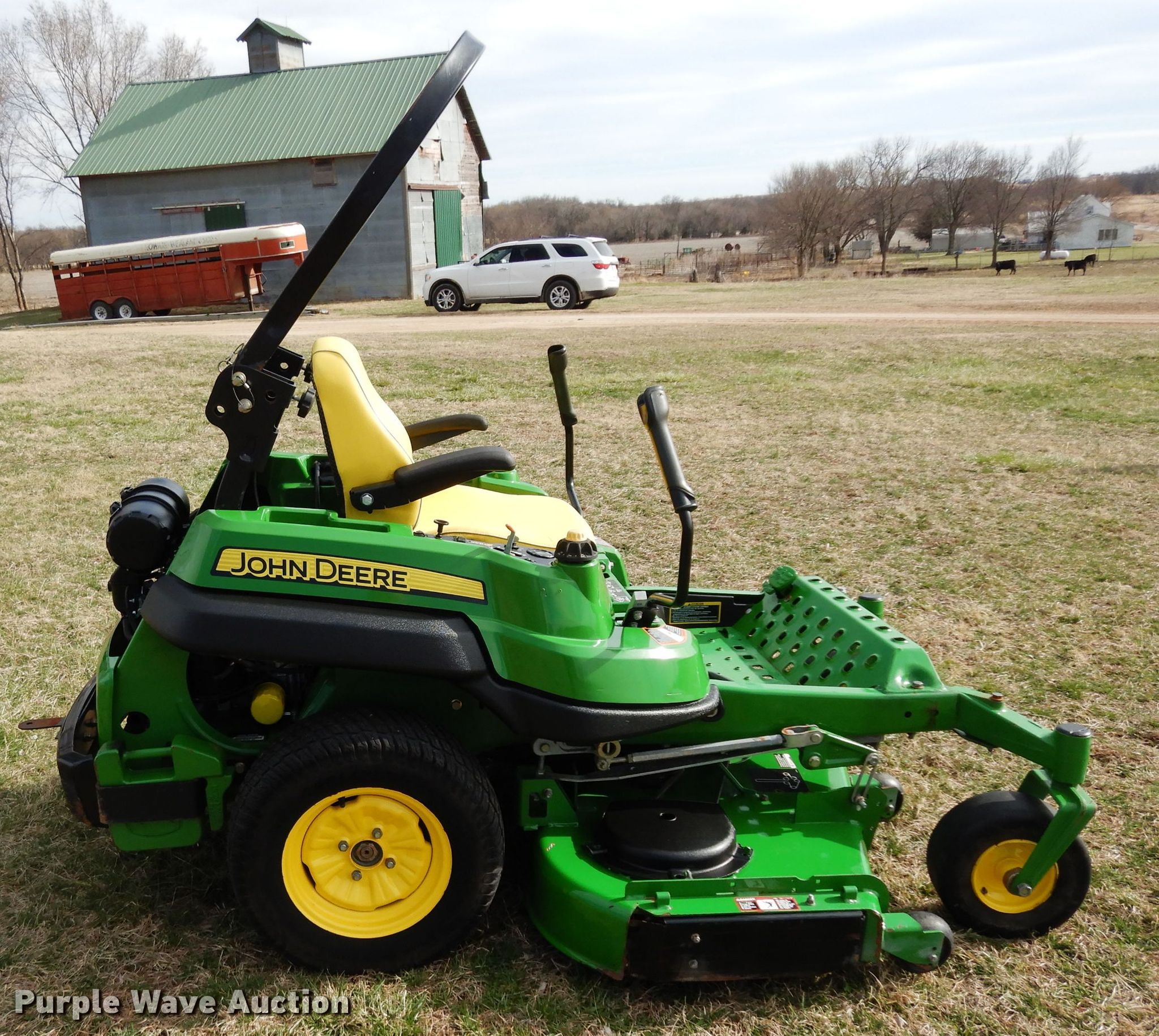 2010 John Deere Z520A ZTR lawn mower in Cedar Point, KS | Item FD9908 ...