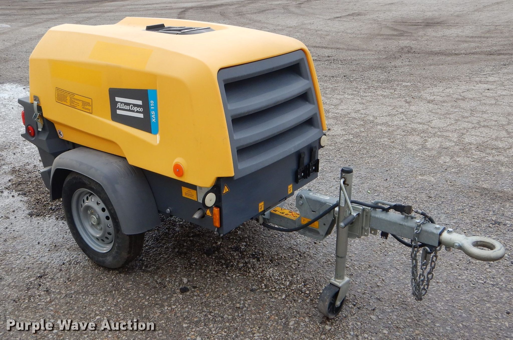 2018 Atlas Copco XAS 110 air compressor in Mazon, IL | Item DH6433 sold ...
