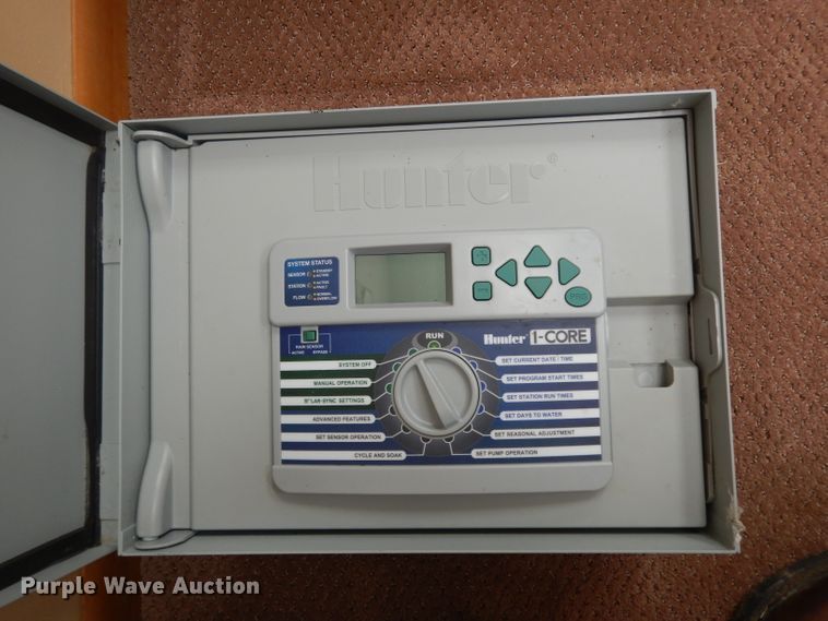 (2) Hunter ICore sprinkler controllers in Osage City, KS | Item FN9044 ...