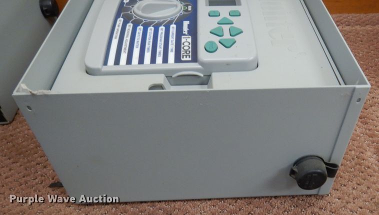 (2) Hunter ICore sprinkler controllers in Osage City, KS | Item FN9044 ...