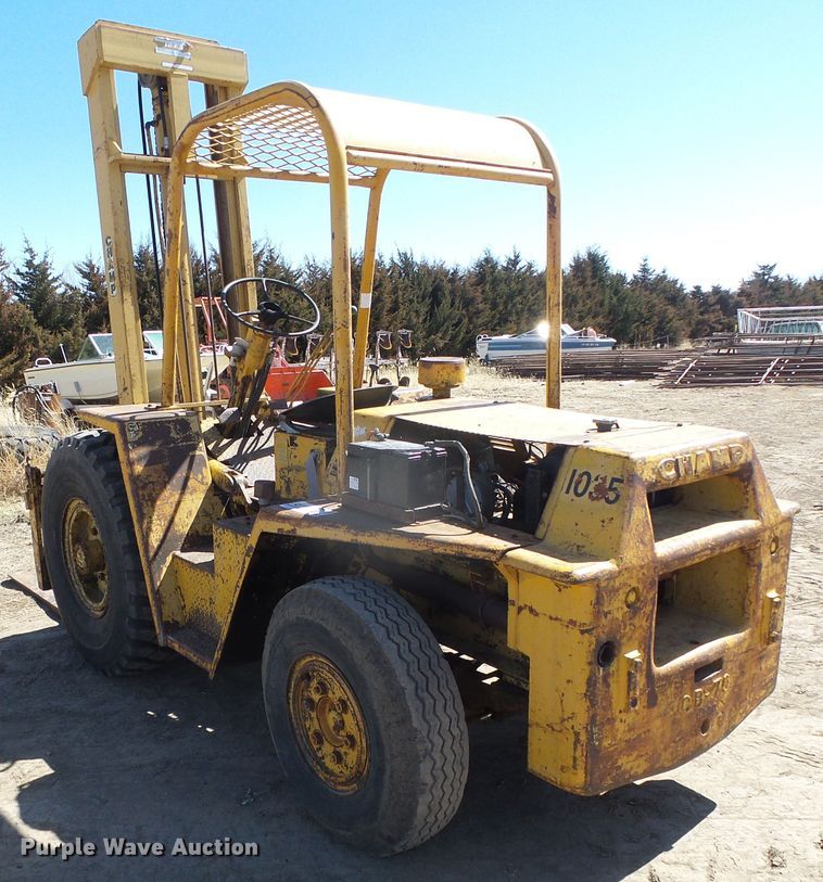 Champ CB70 forklift in Sublette, KS | Item DH4839 sold | Purple Wave