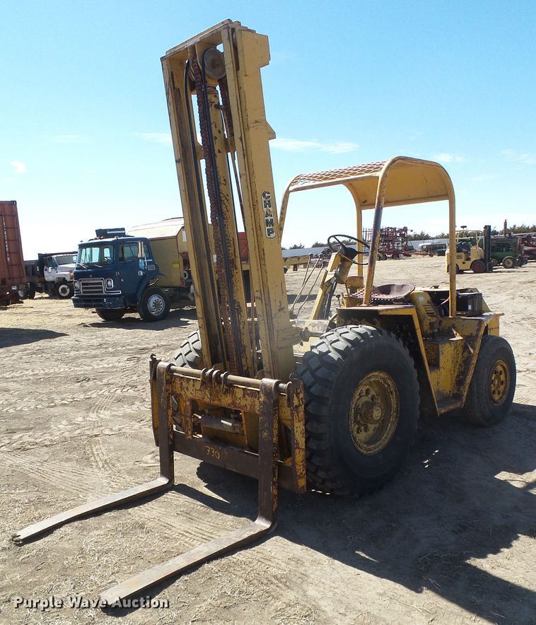 Champ CB70 forklift in Sublette, KS | Item DH4839 sold | Purple Wave