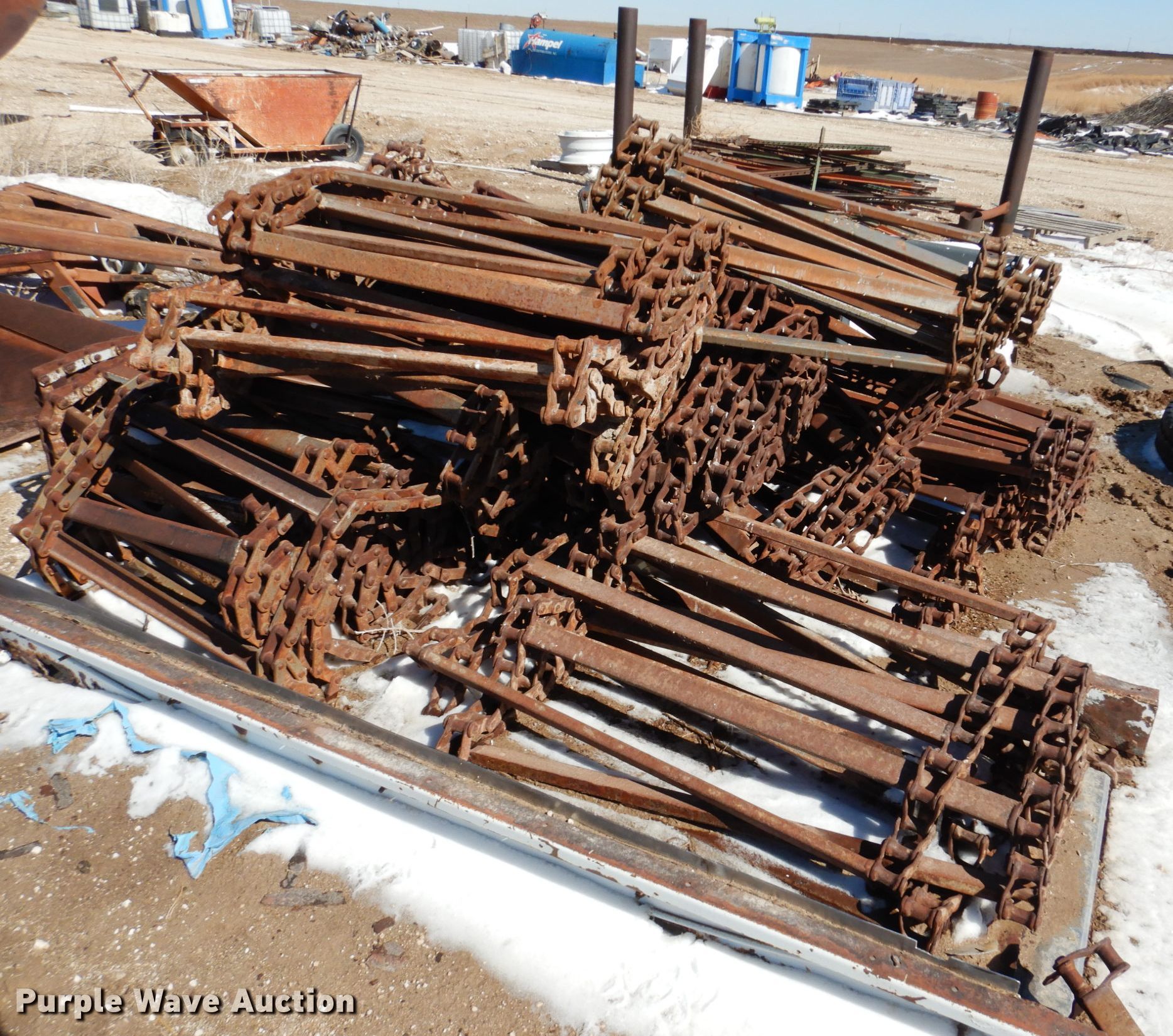 (10) chain floor chains in Leoti, KS | Item GN9996 sold | Purple Wave