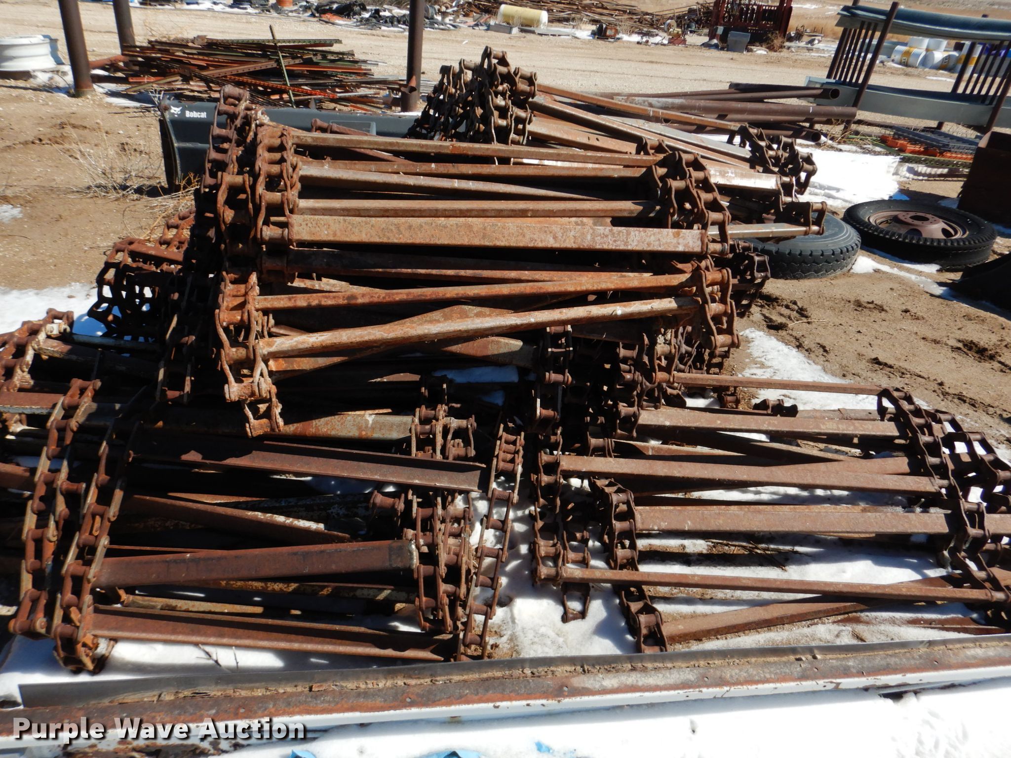 (10) chain floor chains in Leoti, KS | Item GN9996 sold | Purple Wave