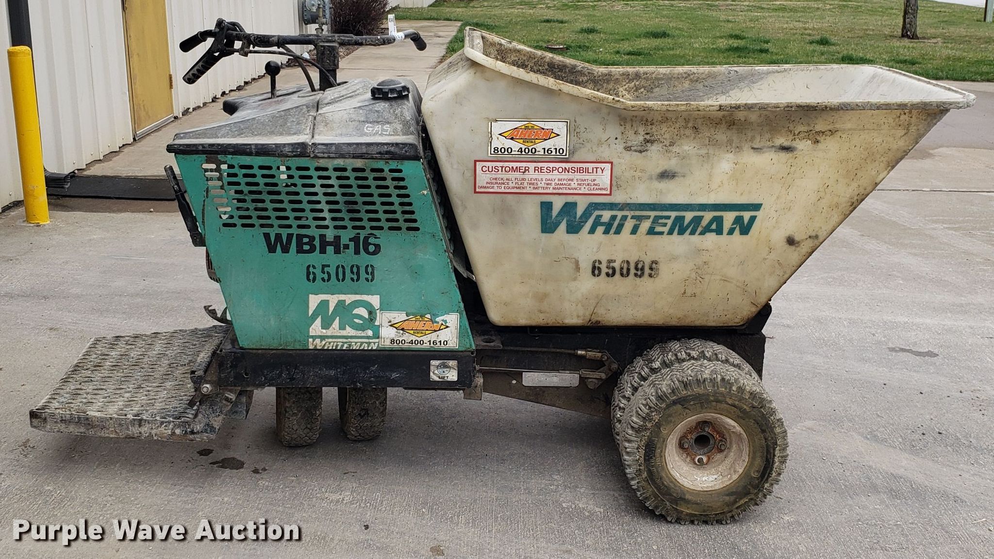 Whiteman WBH-16 concrete buggy in Napoleon, MO | Item DH5790 sold ...