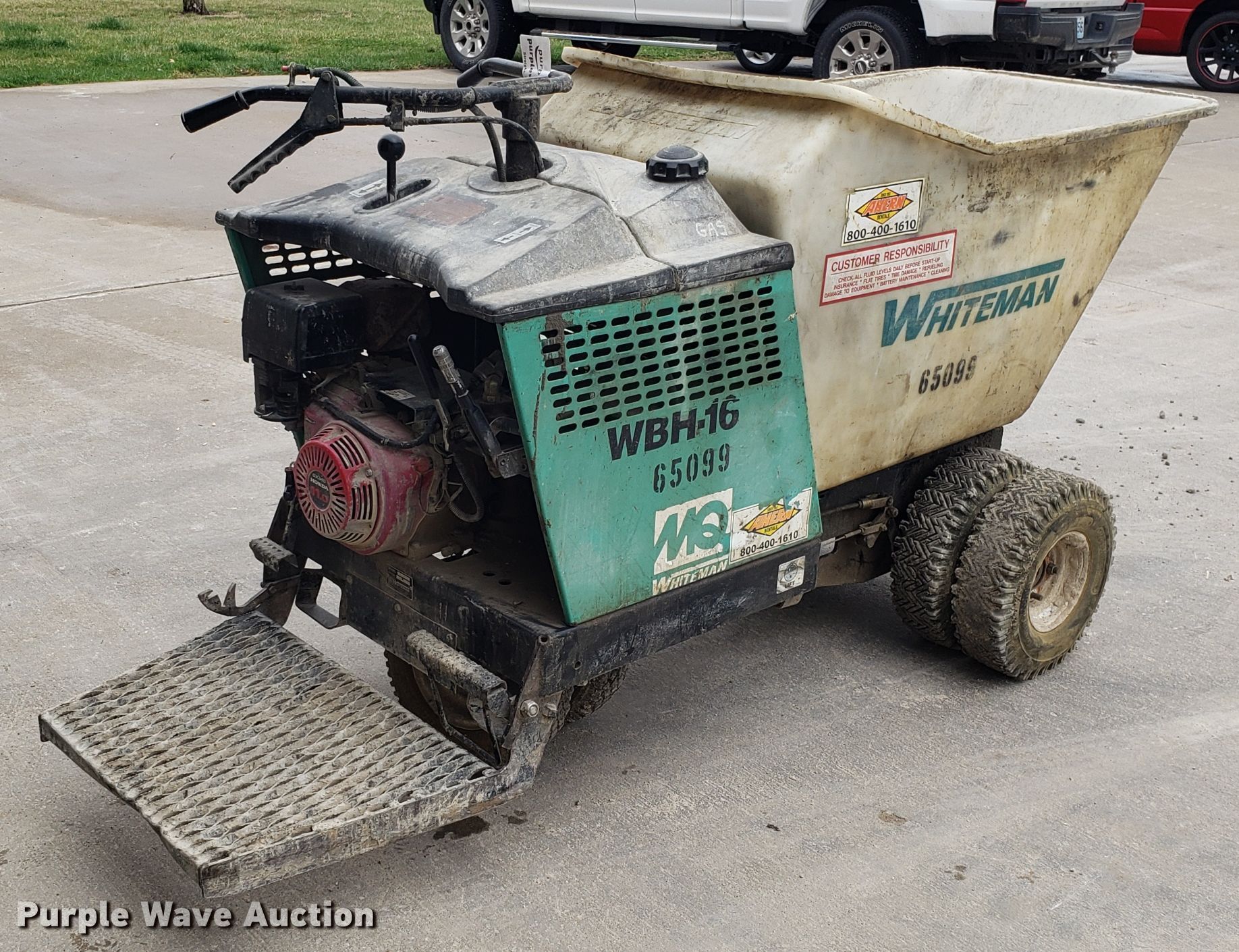 Whiteman WBH-16 concrete buggy in Napoleon, MO | Item DH5790 sold ...