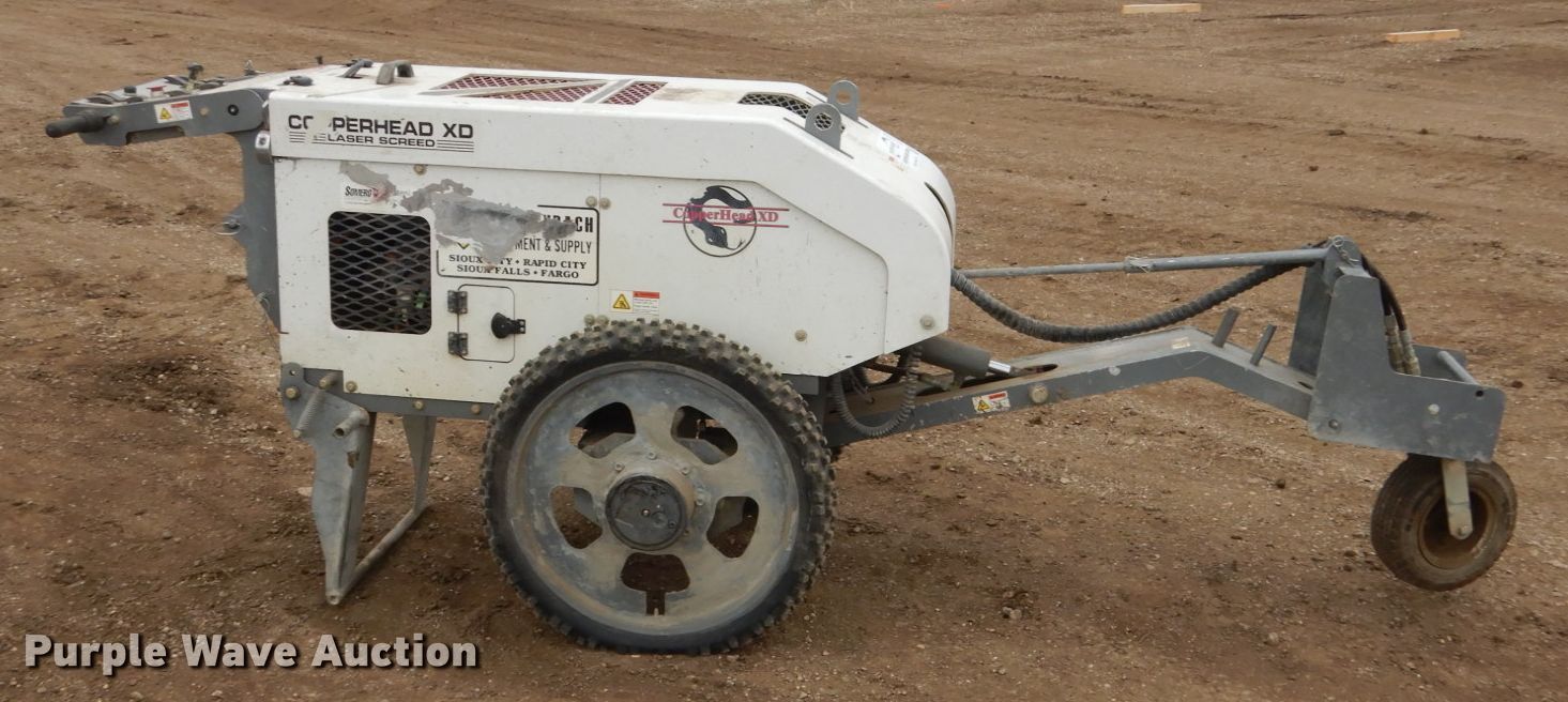 Somero Copperhead XD laser screed in Fort Pierre, SD | Item DF5985 sold ...