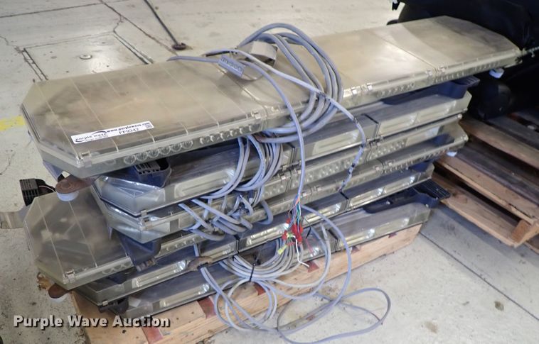 (10) Code 3 light bars in Rose Hill, KS | Item FF9342 sold | Purple Wave