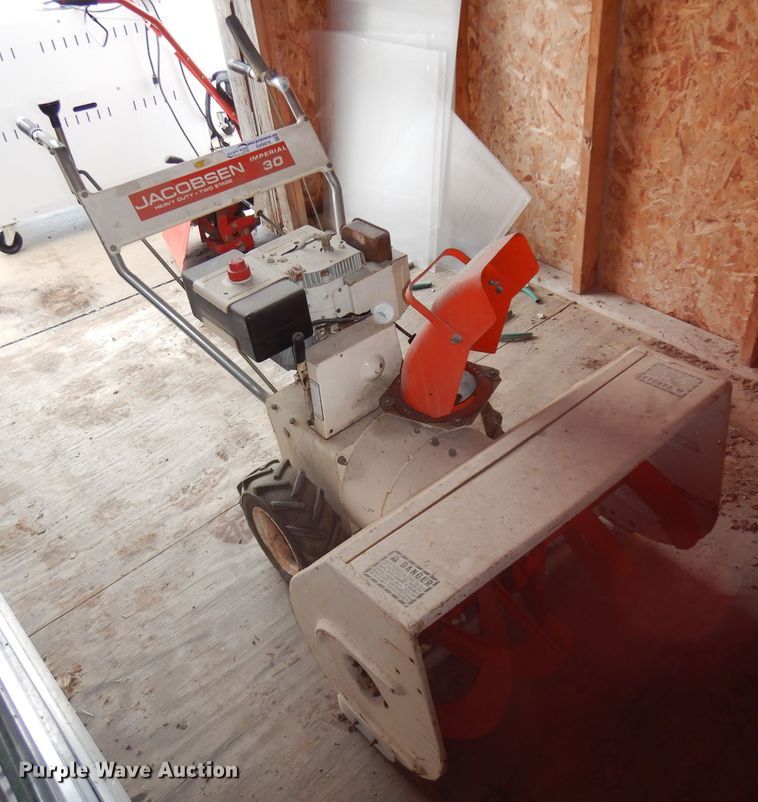 Jacobsen Imperial 30 snow blower in Chanute, KS | Item GX9978 sold ...
