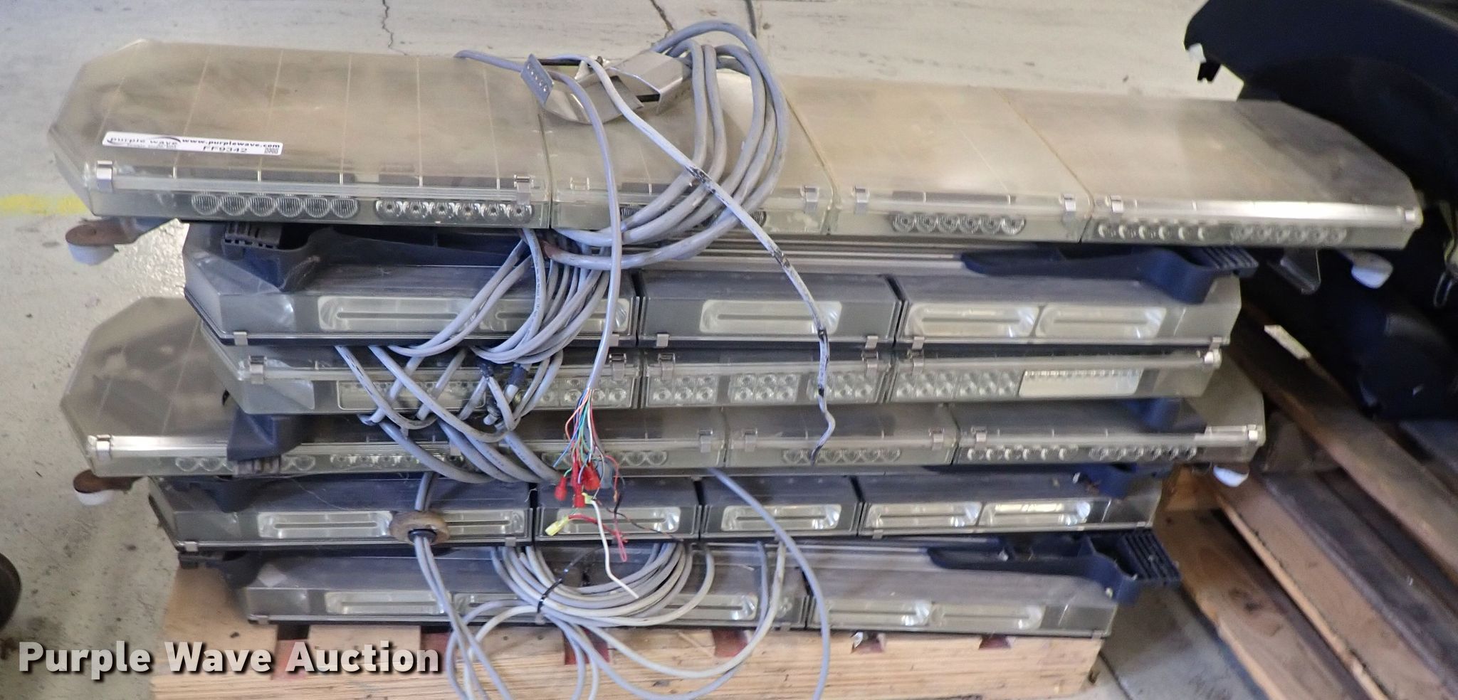 (10) Code 3 light bars in Rose Hill, KS | Item FF9342 sold | Purple Wave