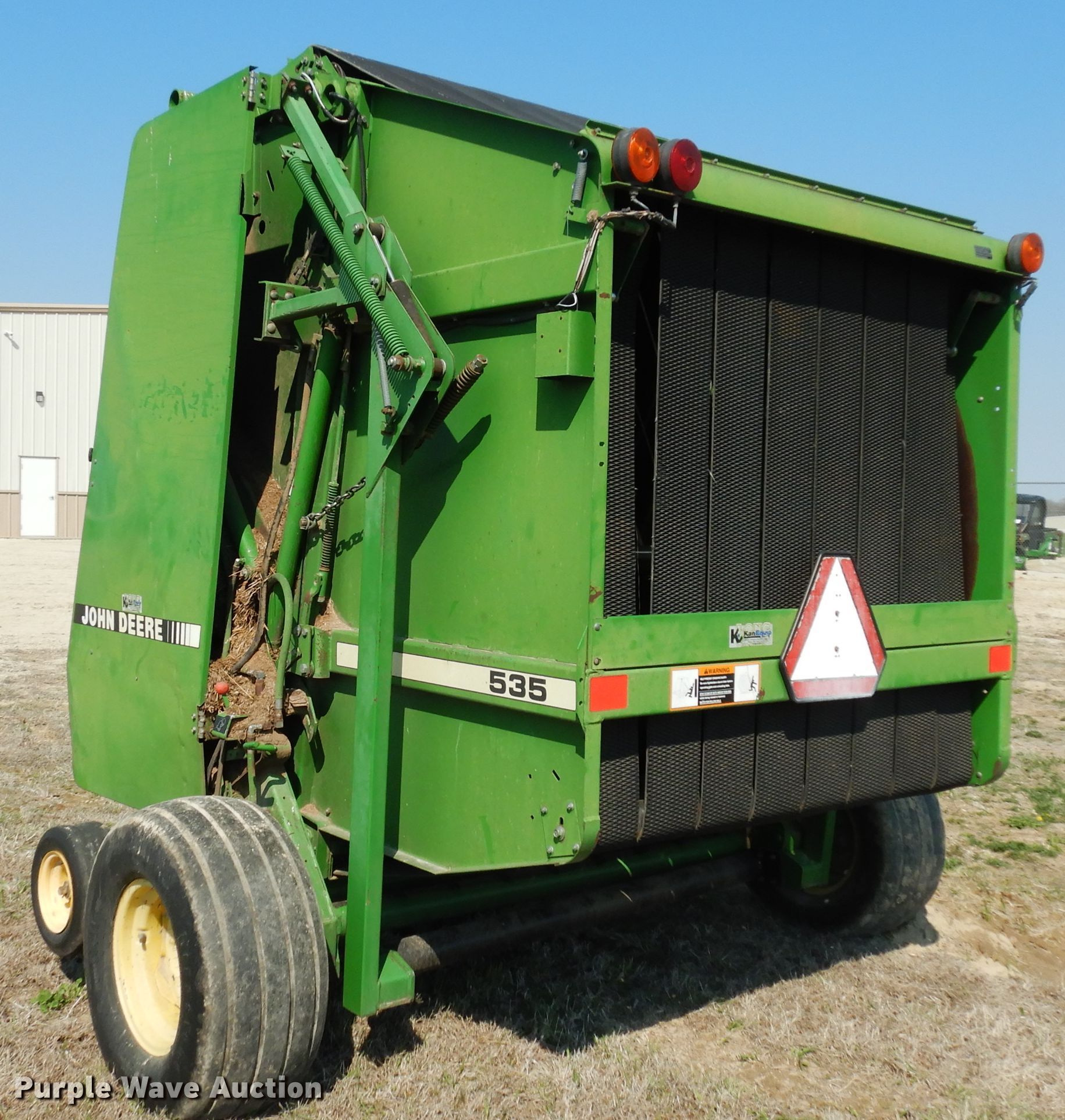 1995 John Deere 535 round baler in Abilene, KS | Item DG6387 sold ...