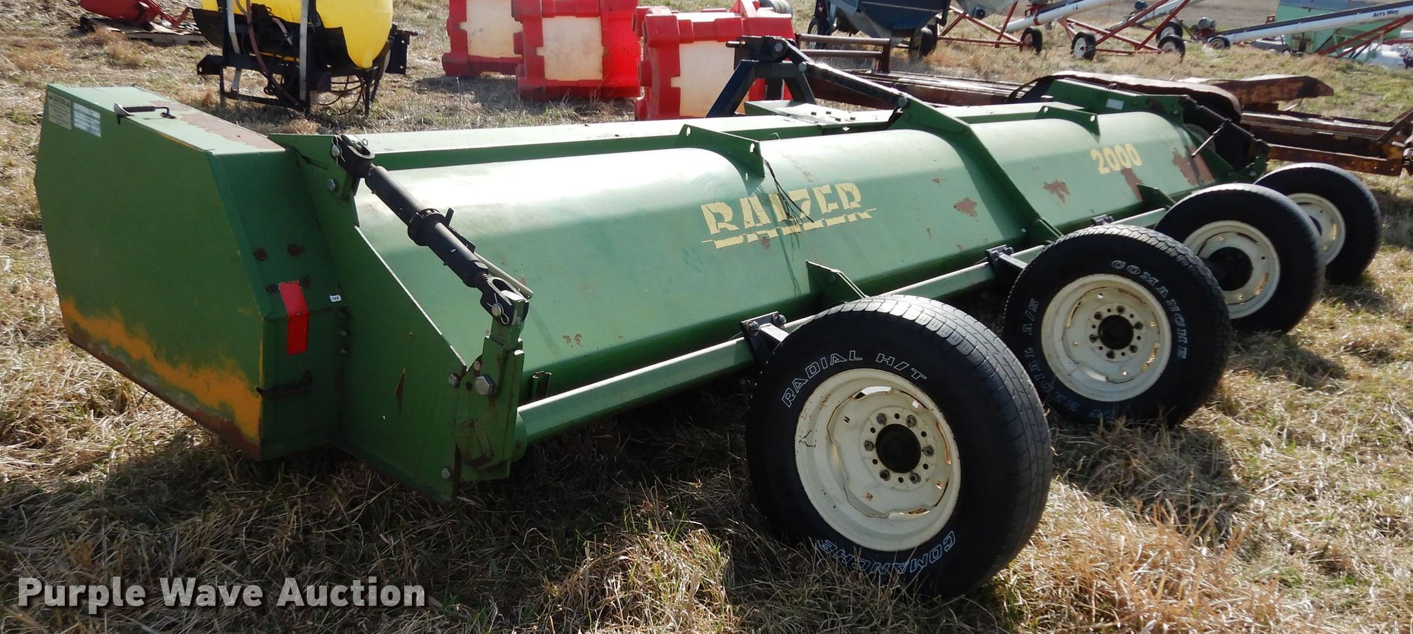 Balzer SMC2000 stalk chopper in Bern, KS | Item FD9935 sold | Purple Wave