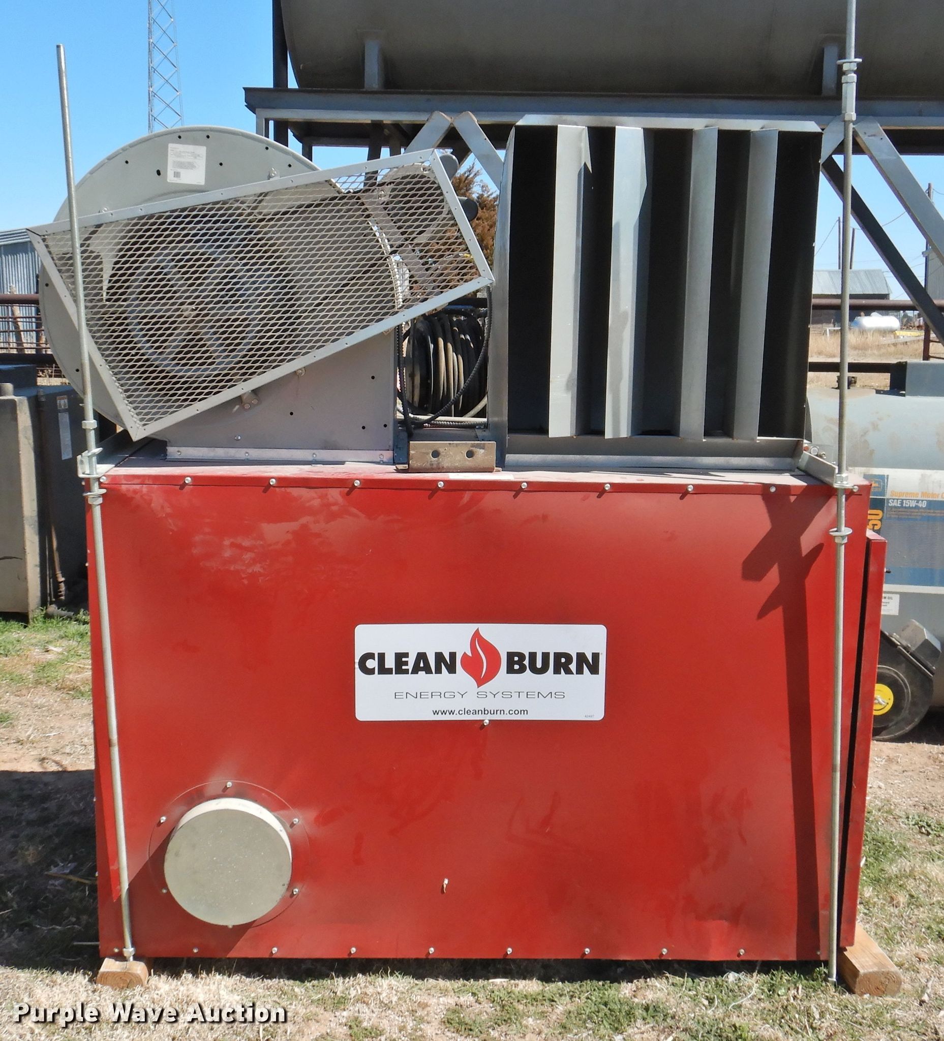 Clean Burn CB-5000 multi-oil heating system in Spearman, TX | Item ...