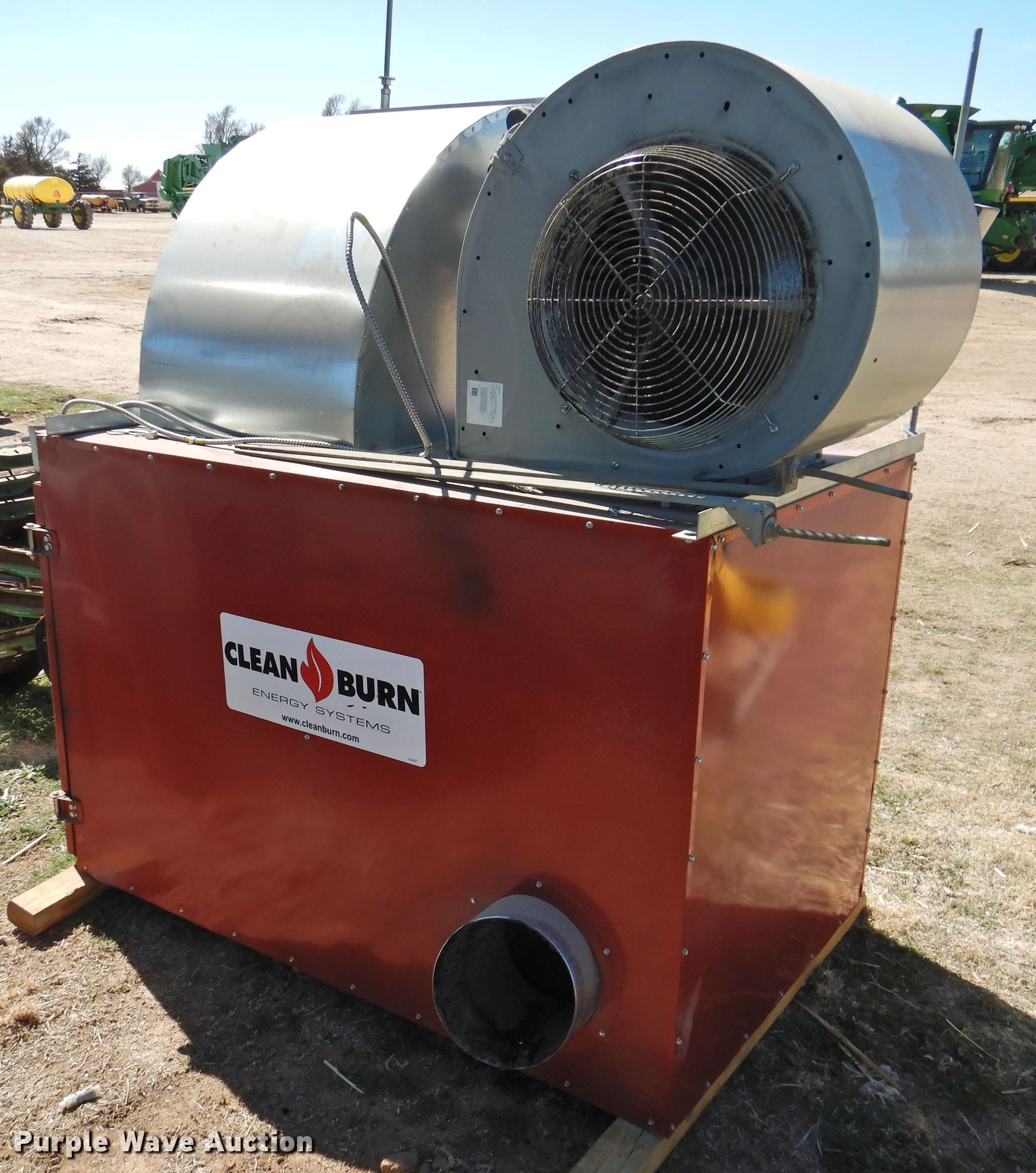 Clean Burn CB-5000 multi-oil heating system in Spearman, TX | Item ...