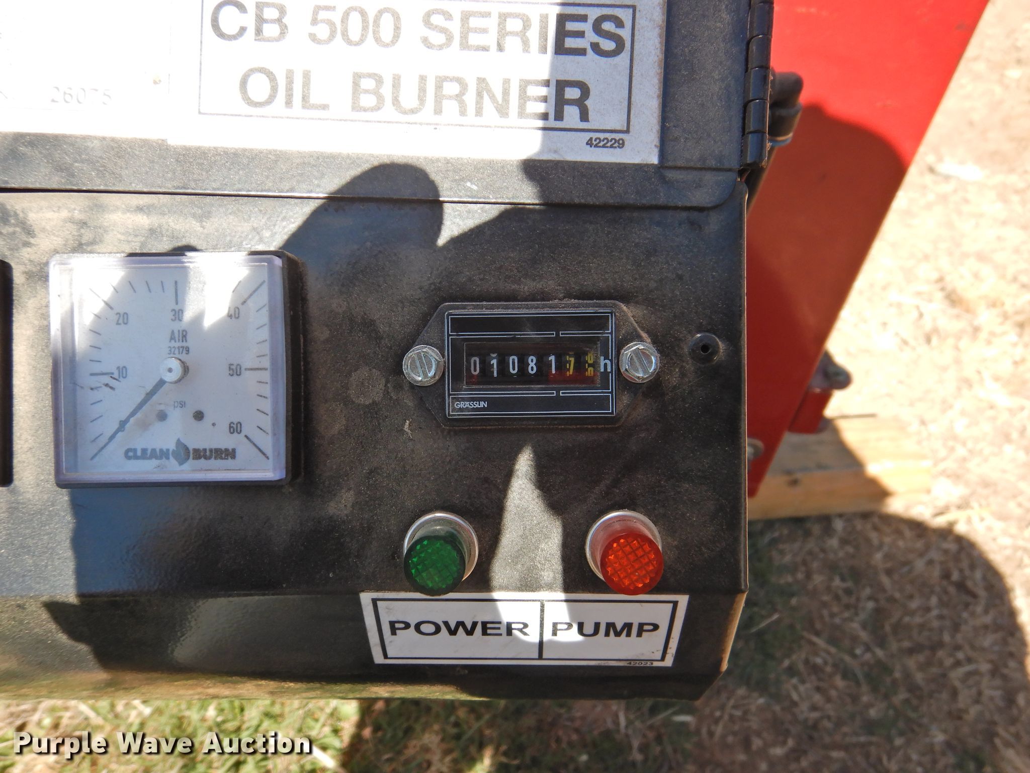 Clean Burn CB-5000 multi-oil heating system in Spearman, TX | Item ...