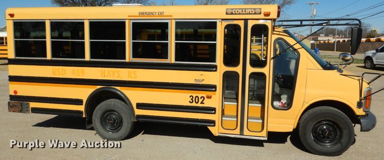 2001 GMC Savana G3500 Collins school bus in Hays, KS | Item GX9894 sold ...