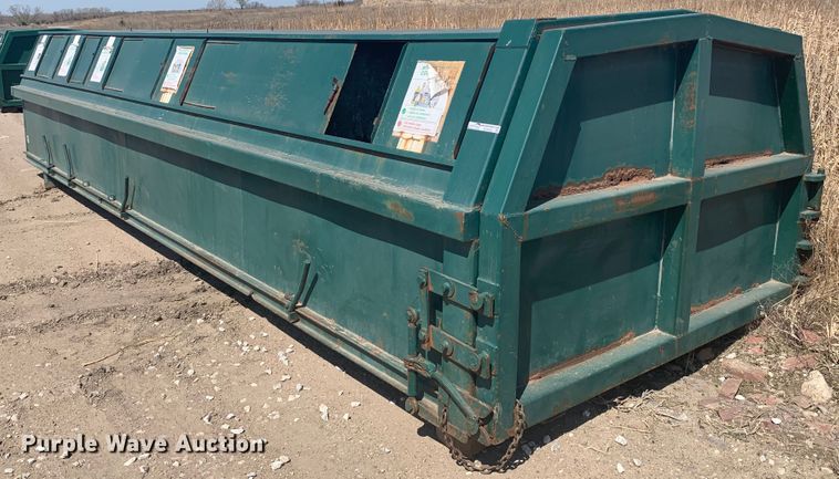(2) roll-off recycling containers in Lincoln, NE | Item GY9020 sold ...