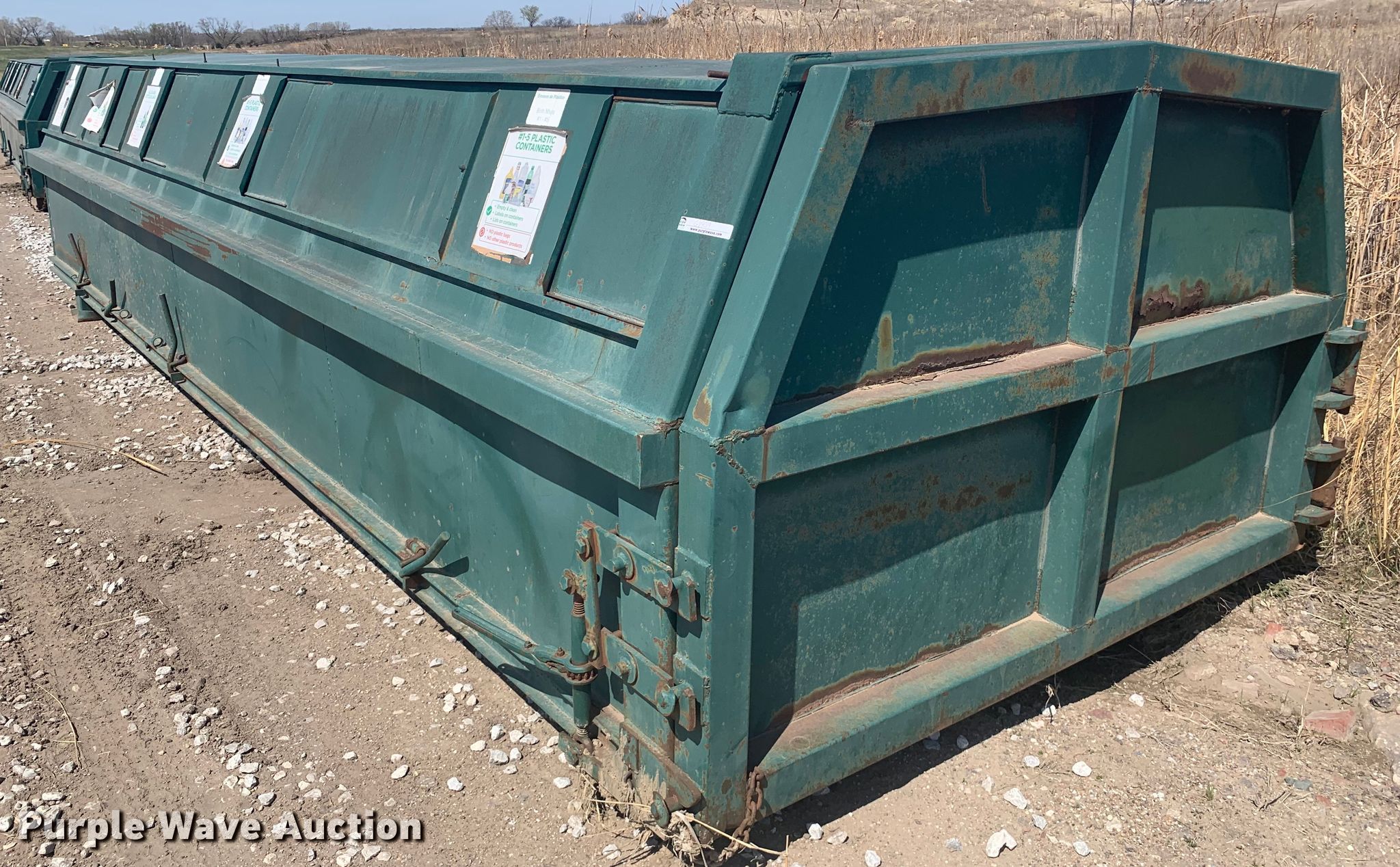 (2) roll-off recycling containers in Lincoln, NE | Item GY9019 sold ...