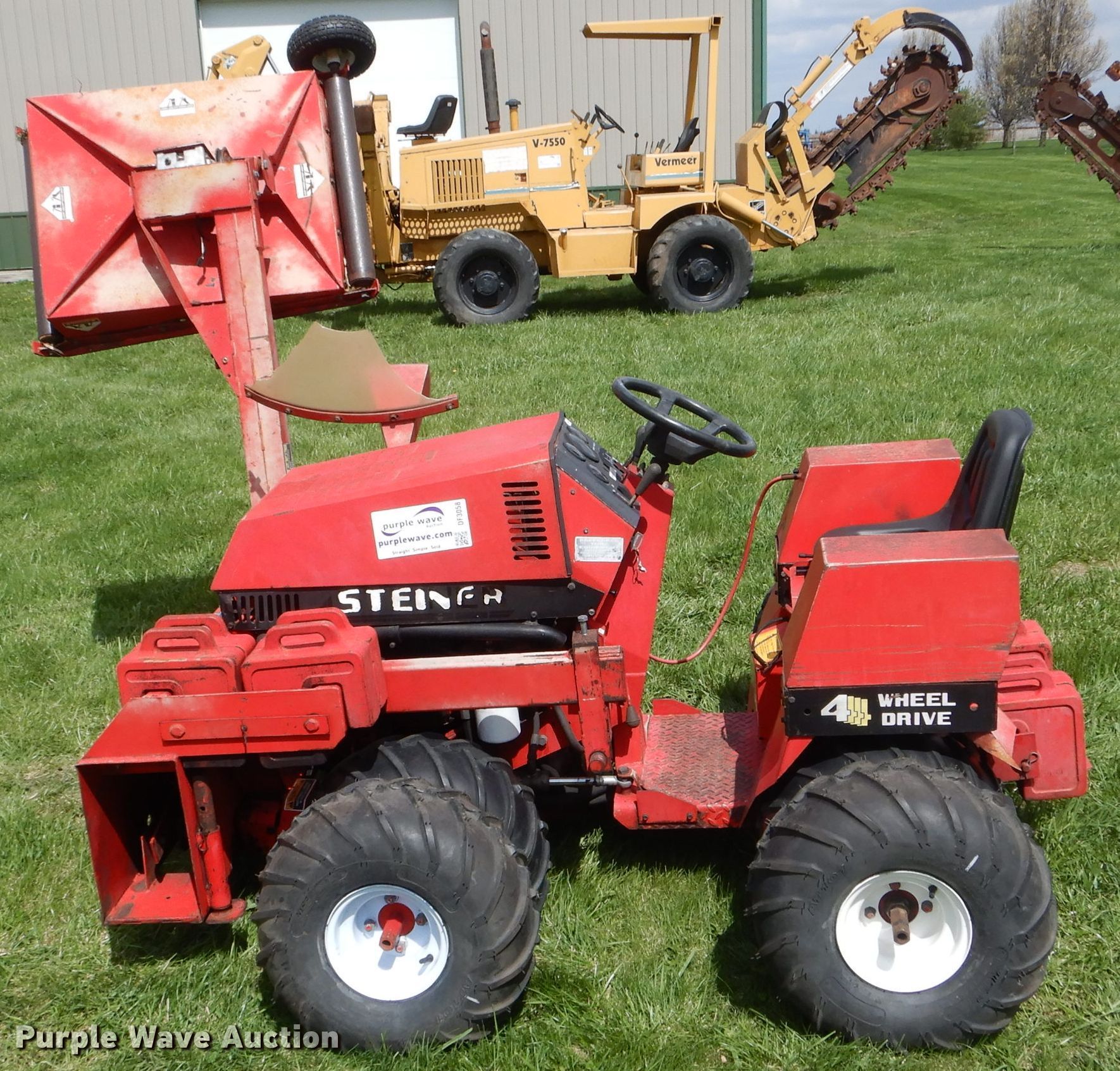 Steiner 430 lawn mower in Clinton, IL | Item DF3058 sold | Purple Wave