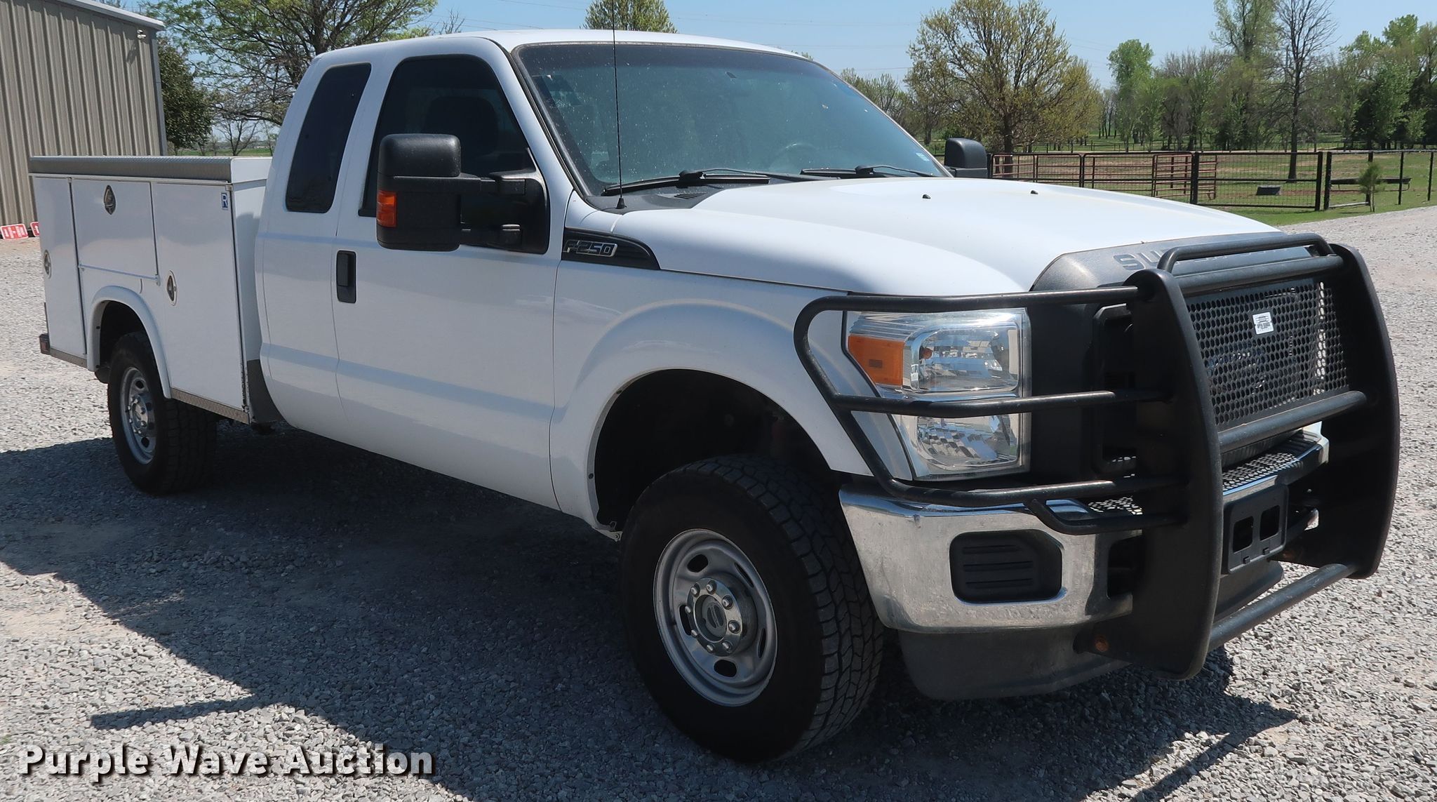 2014 Ford F250 Super Duty XL SuperCab utility bed pickup truck in Yukon ...