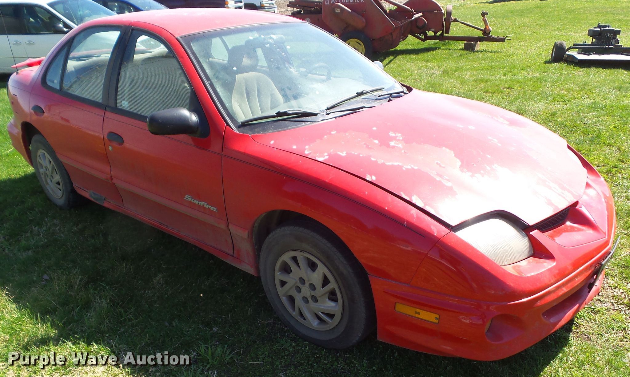 2001 Pontiac Sunfire SE in Panora, IA | Item GW9993 sold | Purple Wave