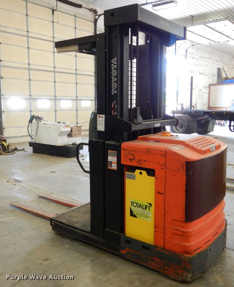 Toyota 7BPUE15 order picker in Richmond, MO | Item EK9206 sold | Purple ...