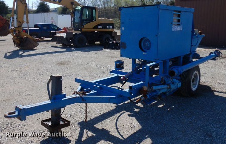 2008 Meyco concrete pump in Tonganoxie, KS | Item GY9047 sold | Purple Wave