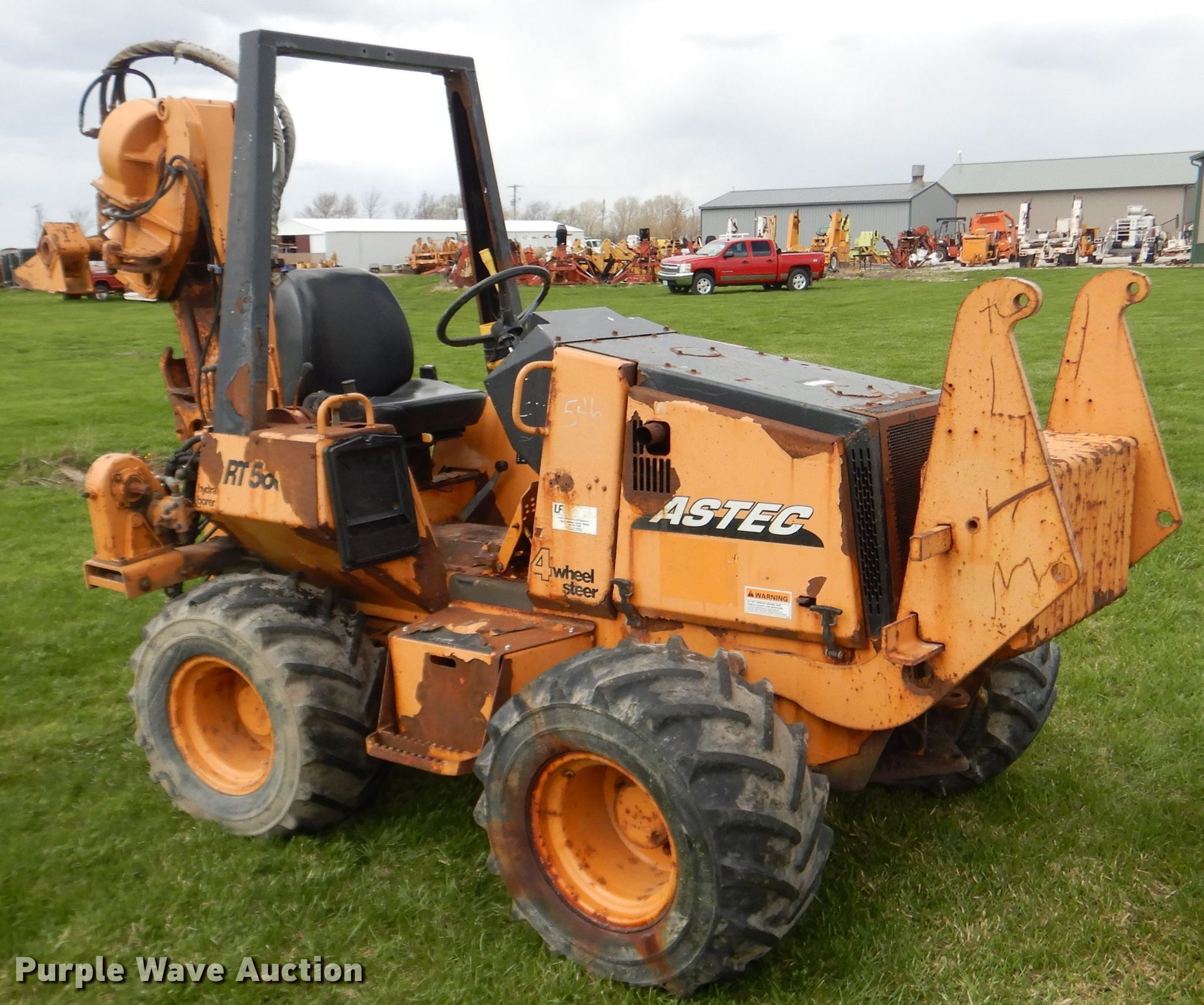 Astec RT560 vibratory cable plow in Clinton, IL | Item DF3064 sold ...