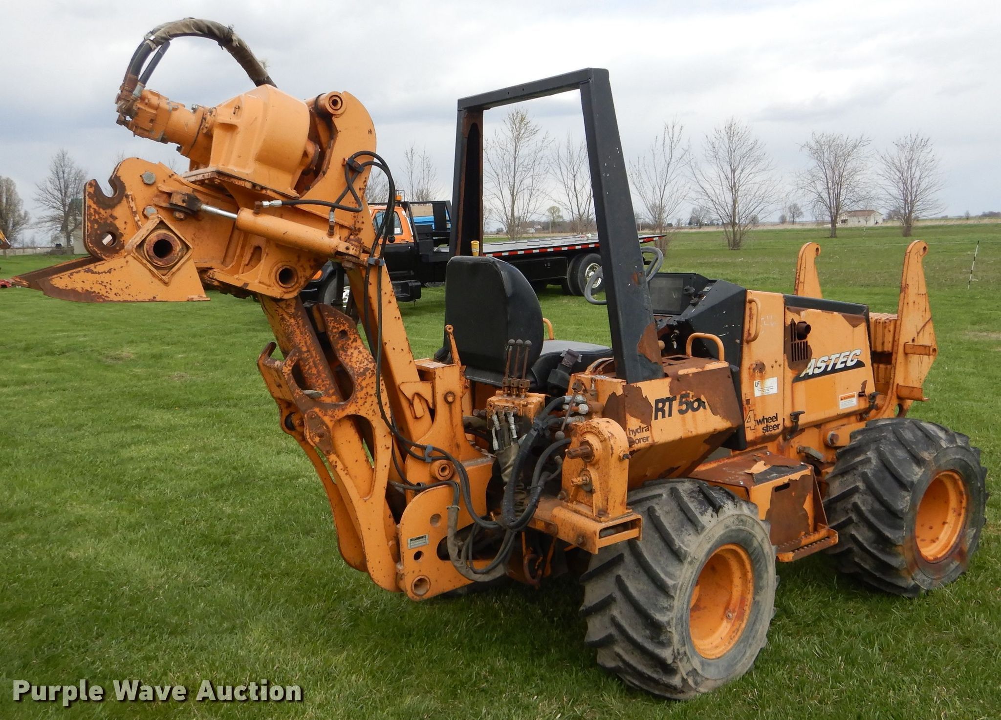 Astec RT560 vibratory cable plow in Clinton, IL | Item DF3064 sold ...