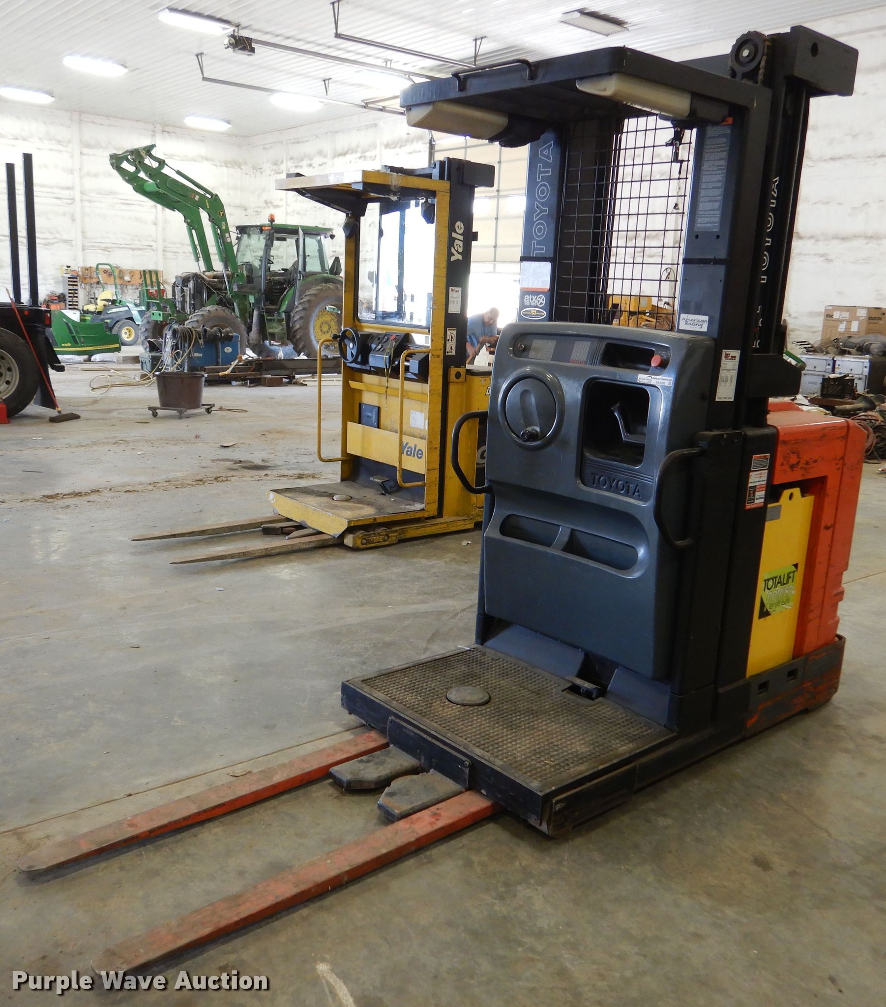 Toyota 7BPUE15 order picker in Richmond, MO | Item EK9206 sold | Purple ...