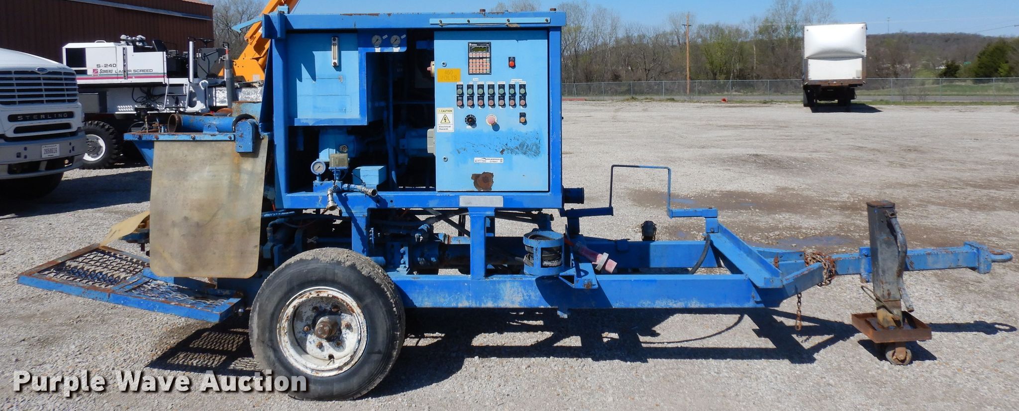 2008 Meyco concrete pump in Tonganoxie, KS | Item GY9047 sold | Purple Wave