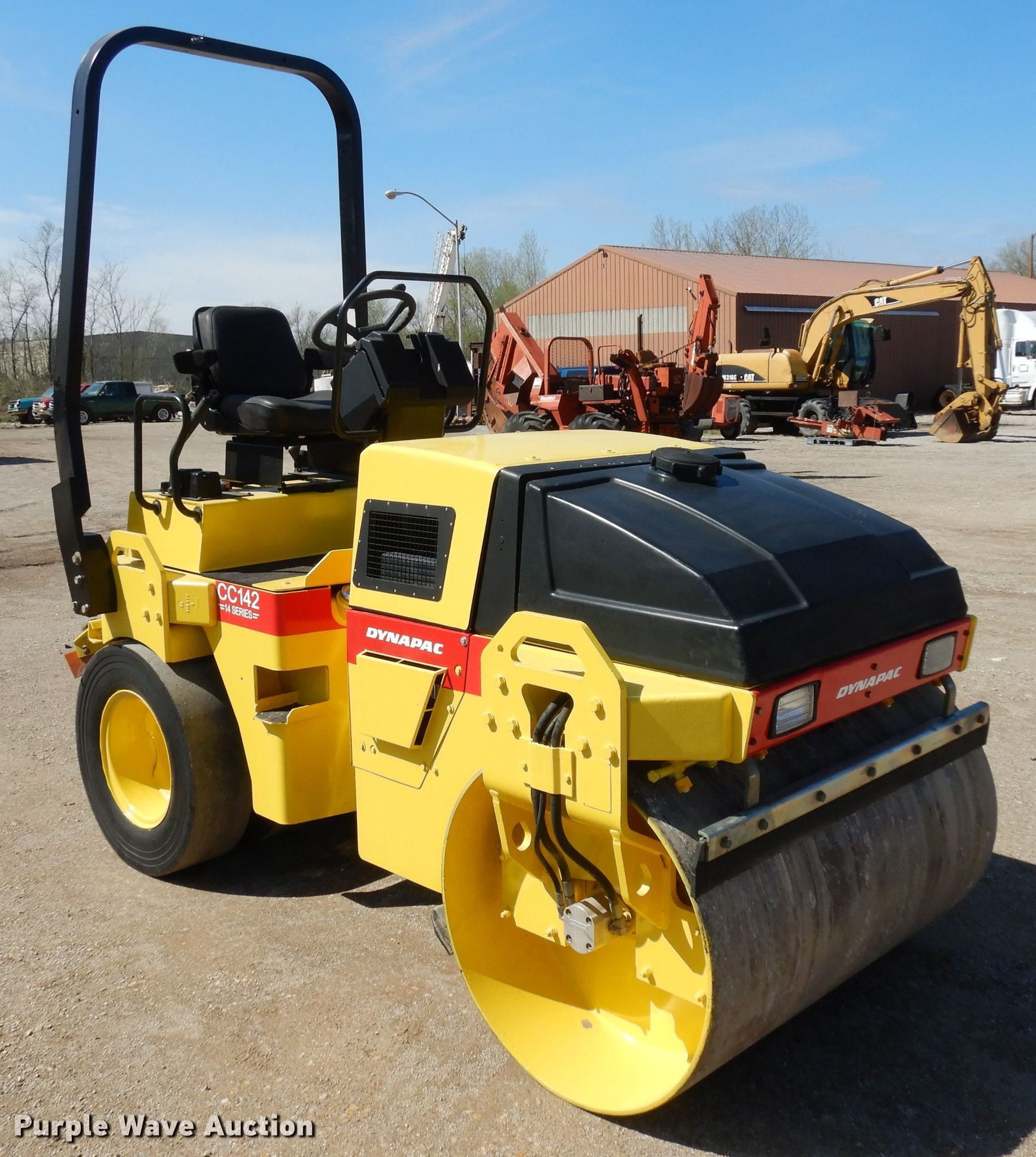 Dynapac CC142C combination roller in Tonganoxie, KS | Item GY9050 sold ...