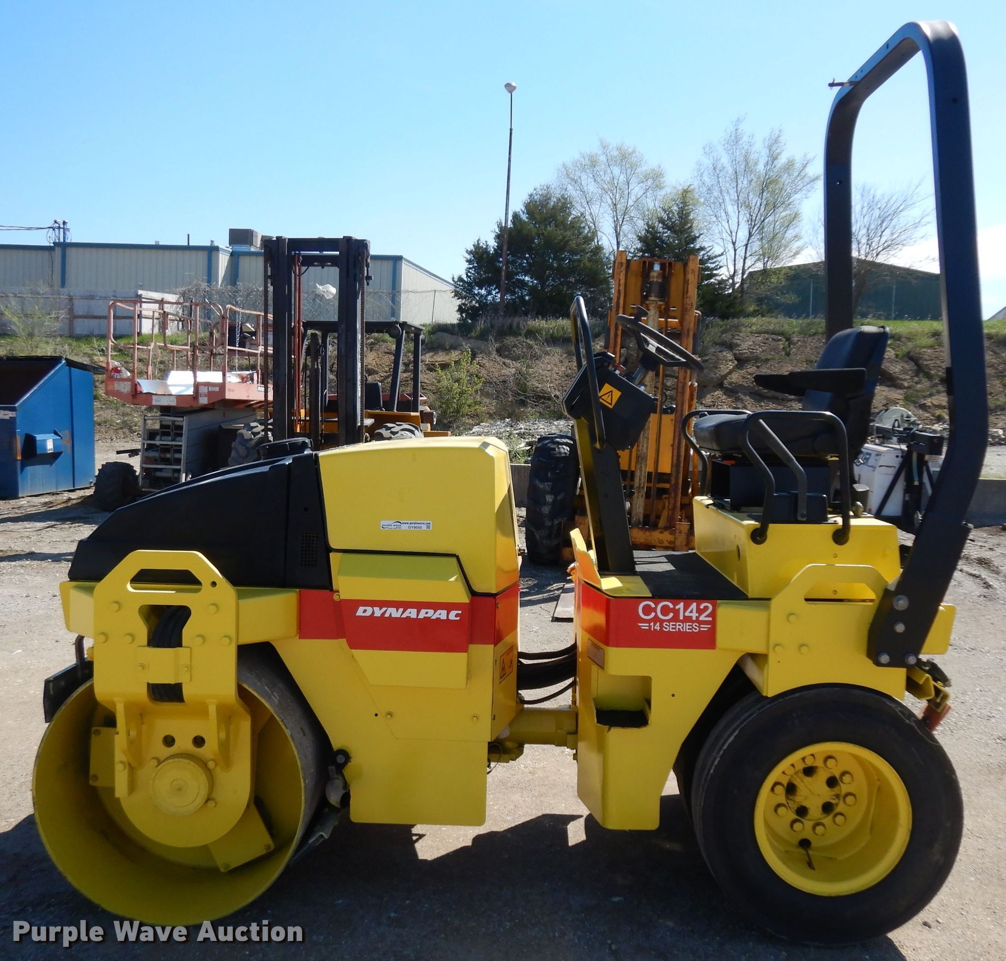 Dynapac CC142C combination roller in Tonganoxie, KS | Item GY9050 sold ...
