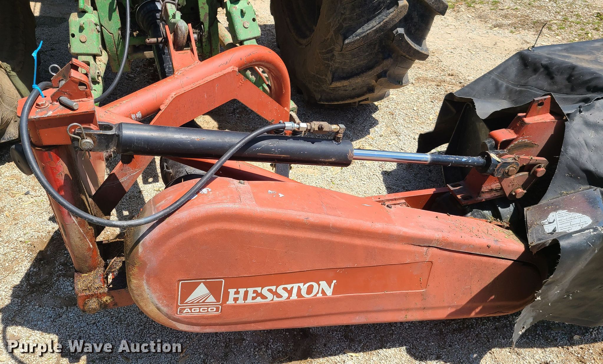AGCO Hesston 1008 disc mower in Lincoln, MO | Item K5814 sold | Purple Wave