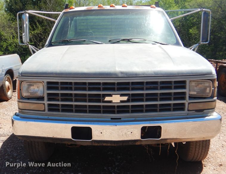 1993 Chevrolet C3500 flatbed pickup truck in Stillwater, OK | Item ...