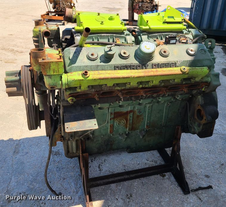 Detroit Diesel 12V71 12 cylinder diesel engine in Liberty, MO | Item ...