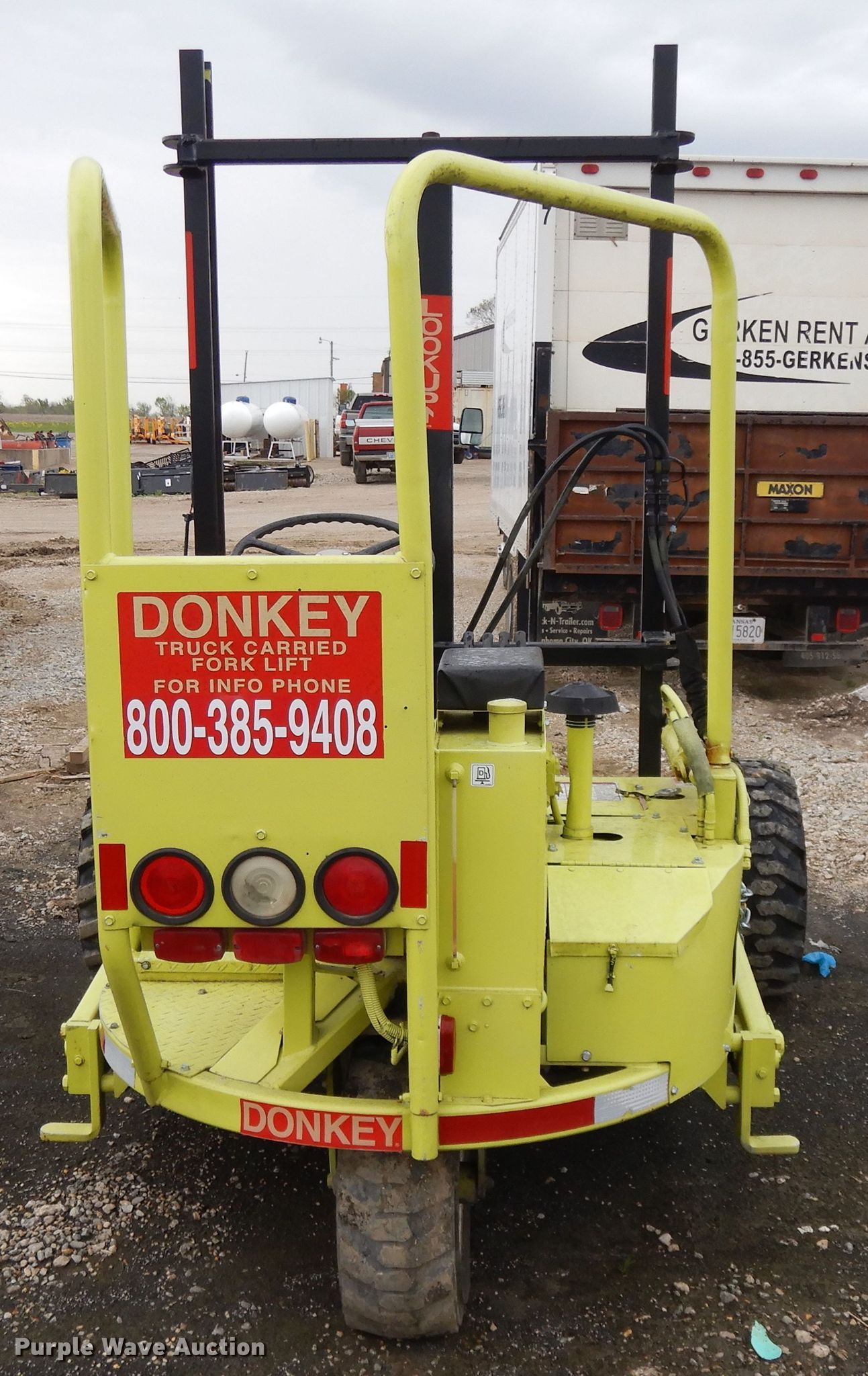 Donkey D12 forklift in Paola, KS | Item DE5619 sold | Purple Wave