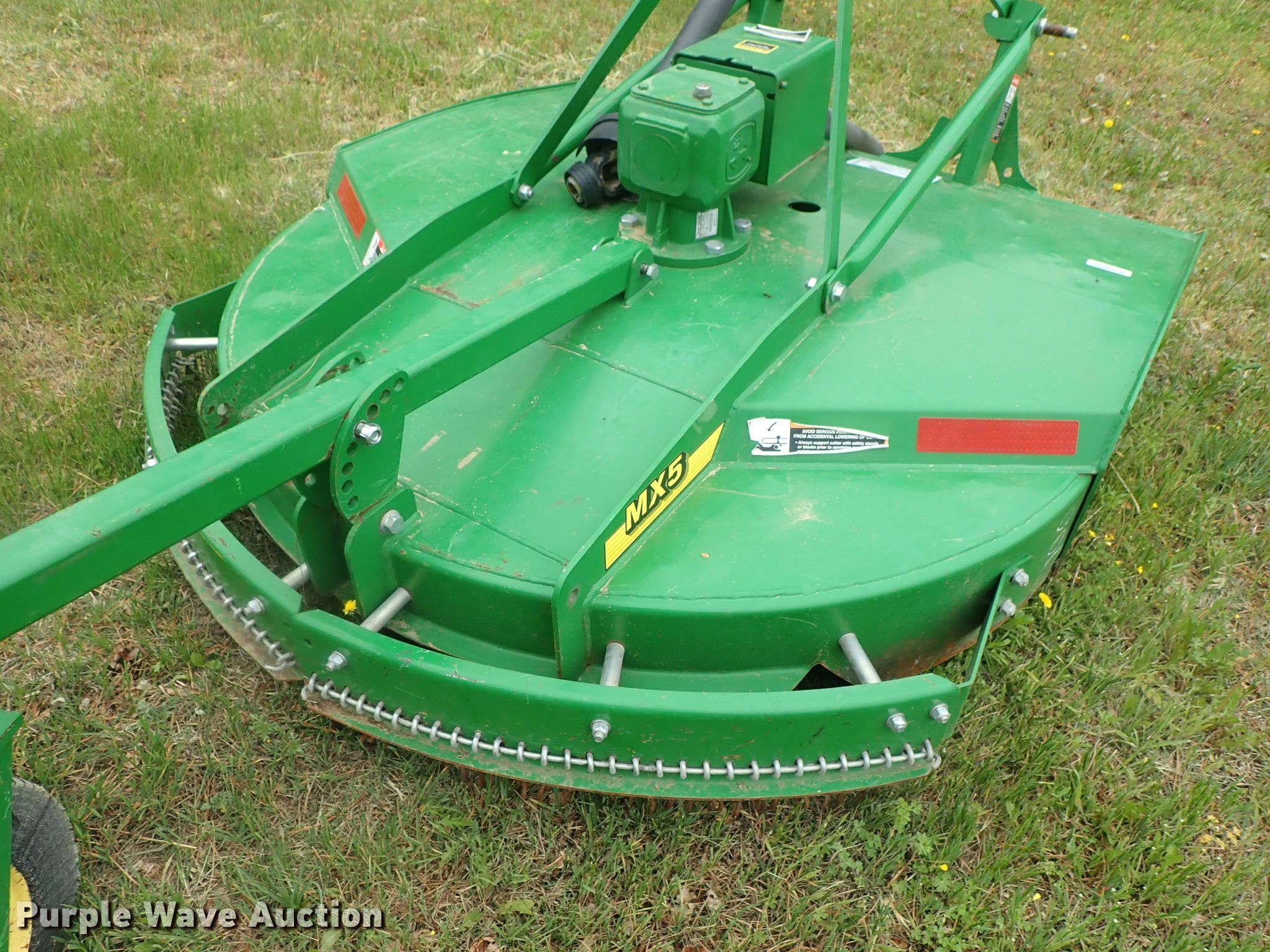 John Deere MX5 rotary mower in Lewis, KS | Item DG3157 sold | Purple Wave