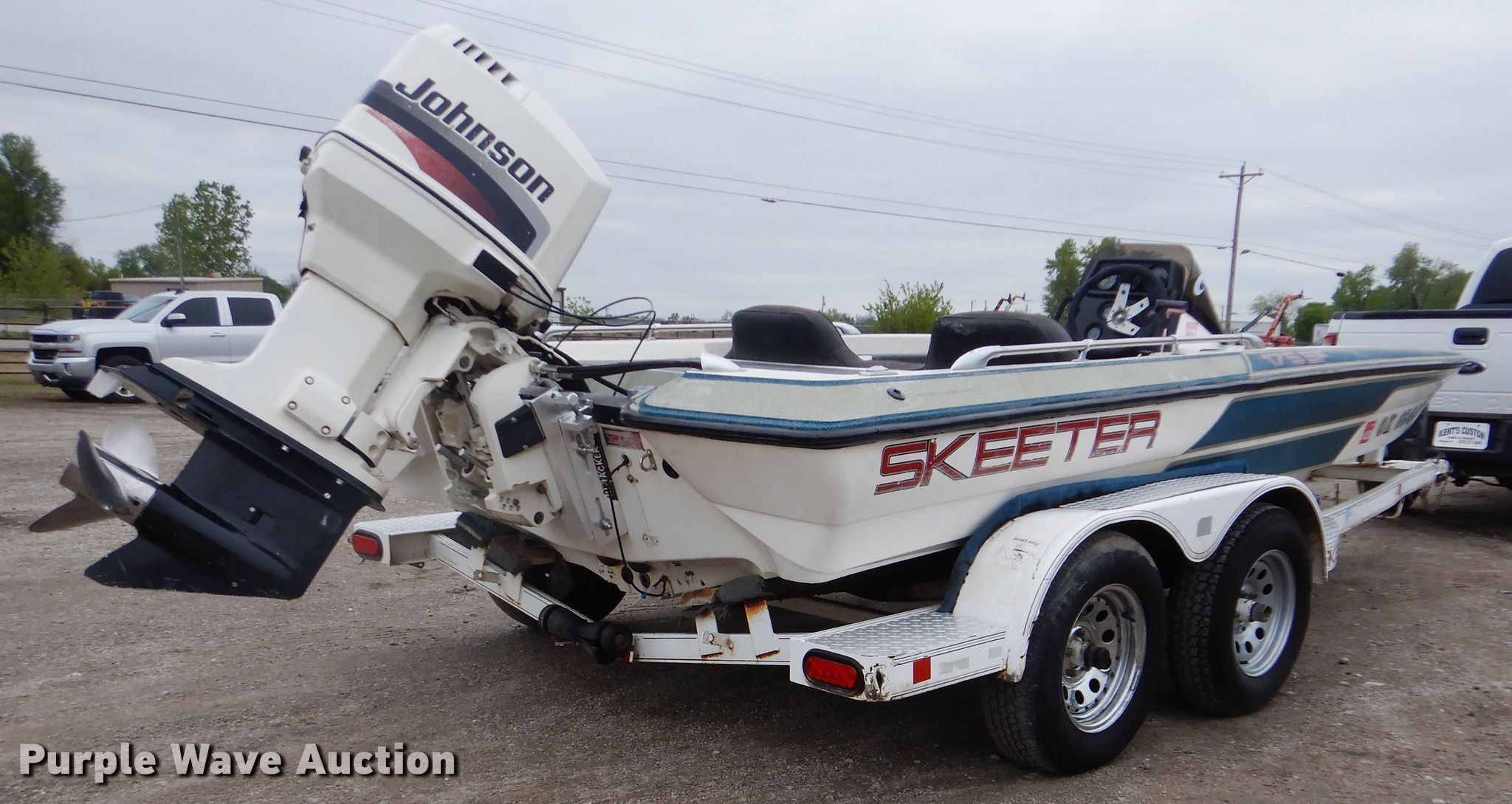 1991 Skeeter 175SF boat in Collinsville, OK | Item GF9164 sold | Purple ...