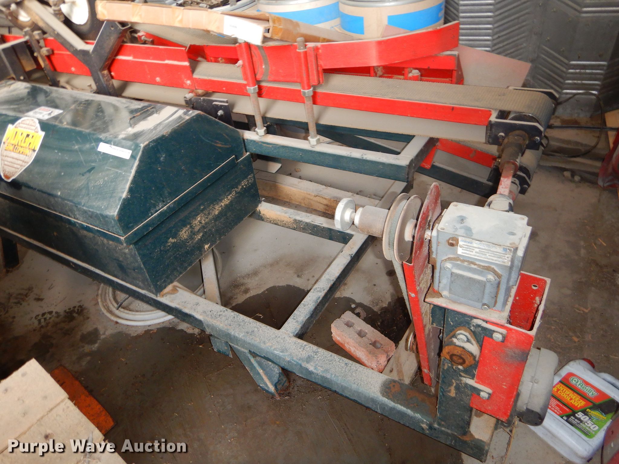 Morgan single head resaw in Iola, KS | Item GN9233 sold | Purple Wave