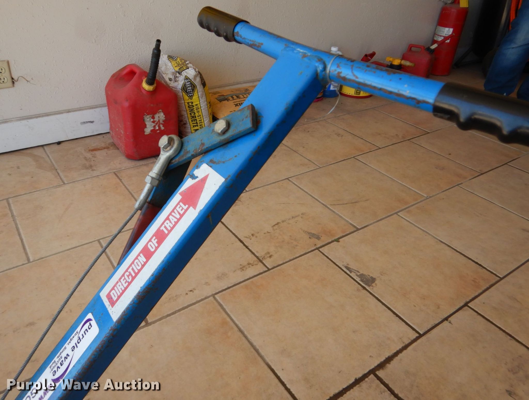 E-Z Trench J1000 trencher in Hays, KS | Item GO9136 sold | Purple Wave