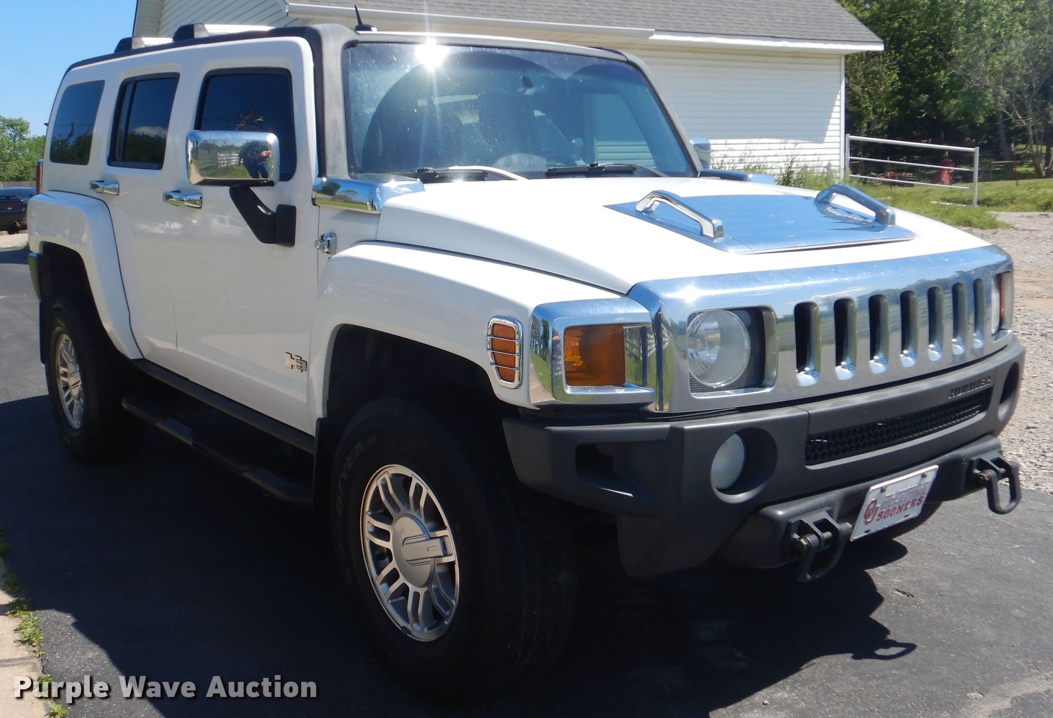 2007 Hummer H3 SUV in Bristow, OK | Item GY9847 sold | Purple Wave