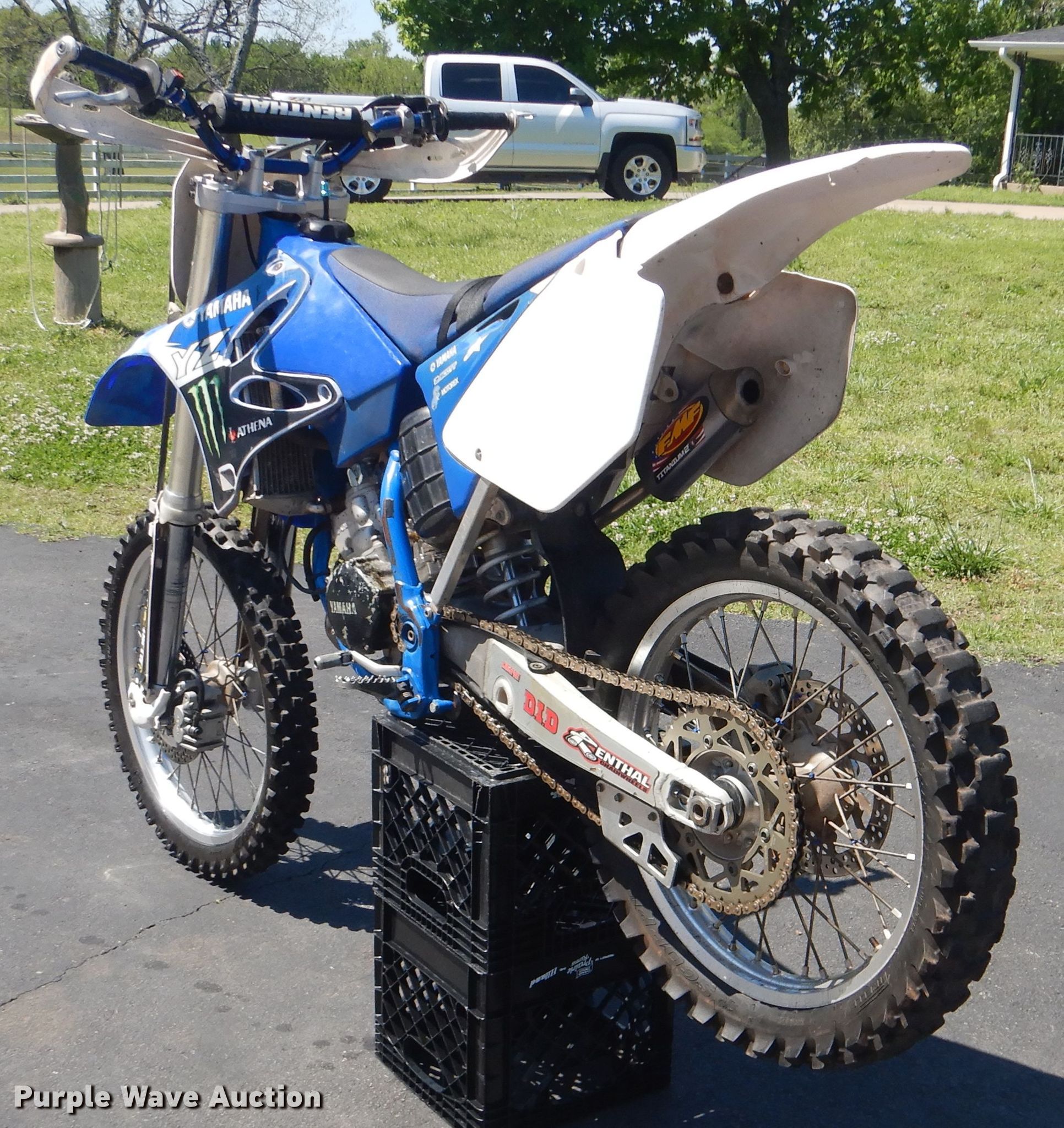 2003 Yamaha YZ125 dirt bike in Bristow, OK | Item GY9848 sold | Purple Wave