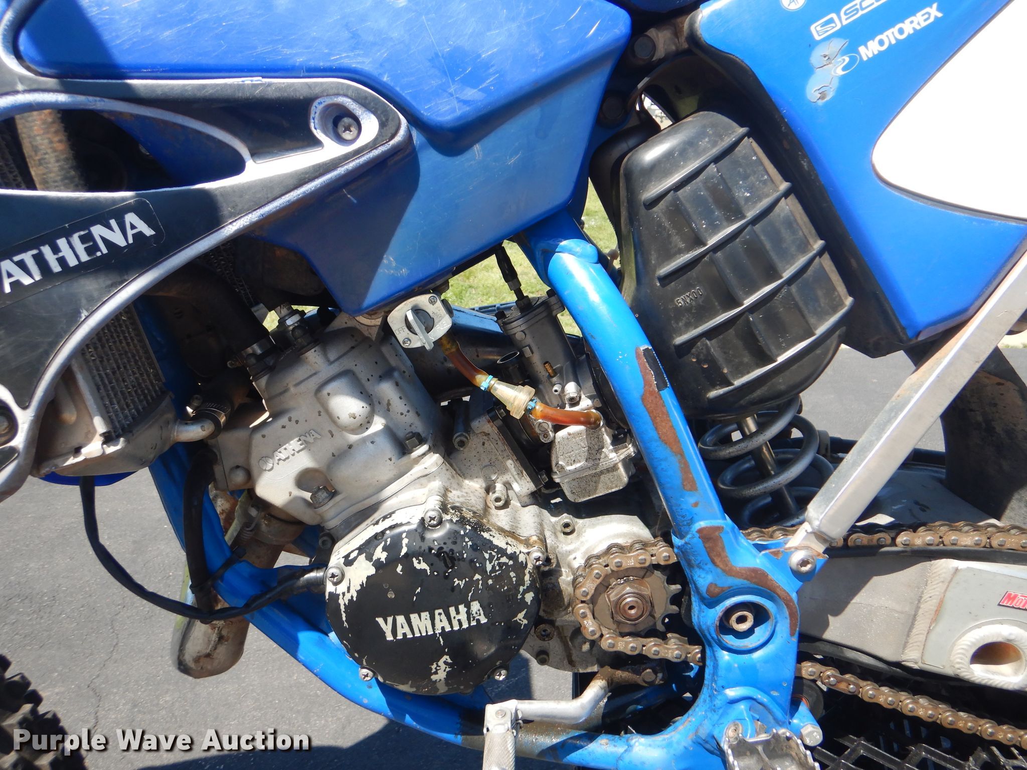 2003 Yamaha YZ125 dirt bike in Bristow, OK | Item GY9848 sold | Purple Wave