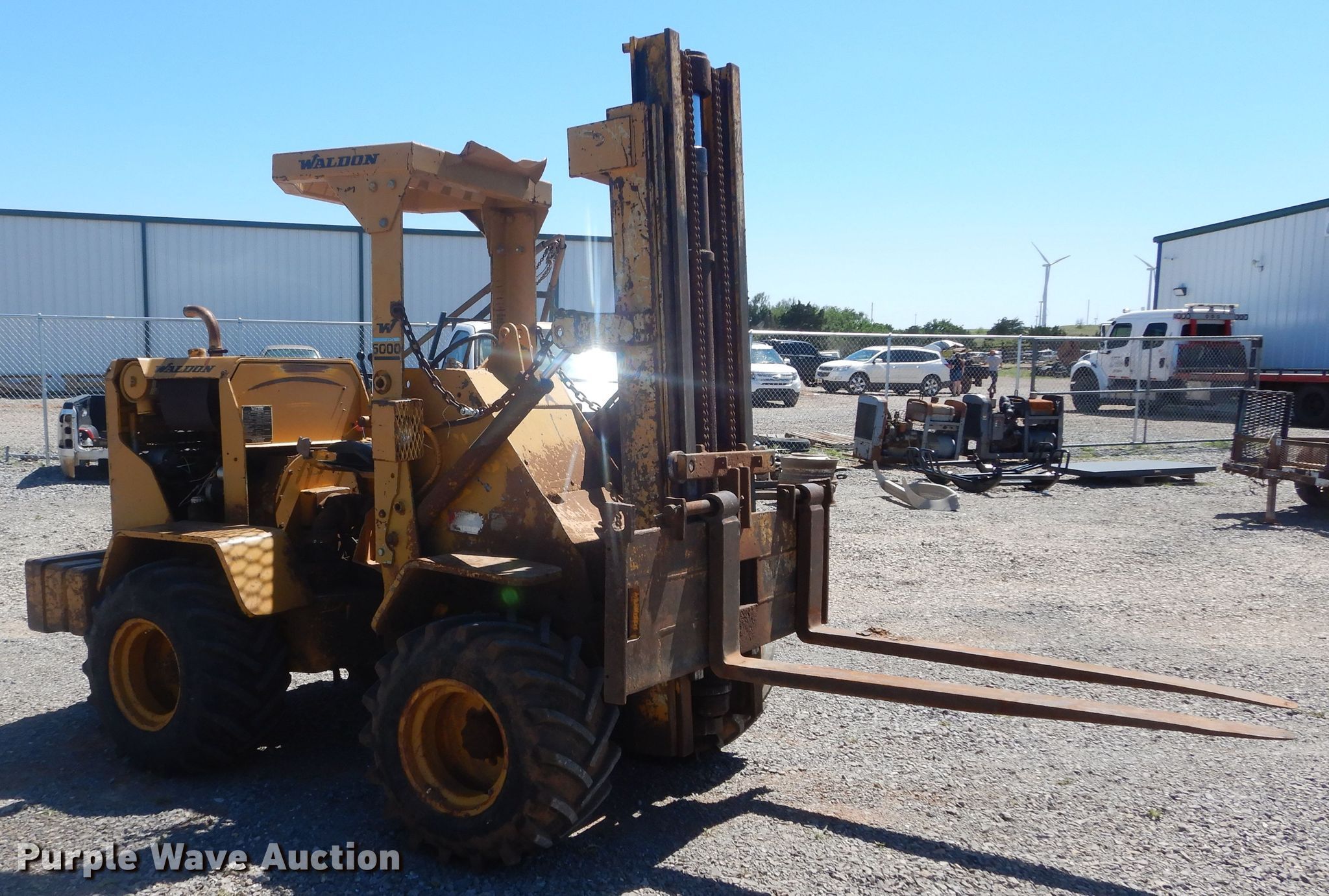 Waldon 5000 forklift in Weatherford, OK | Item HA9065 sold | Purple Wave