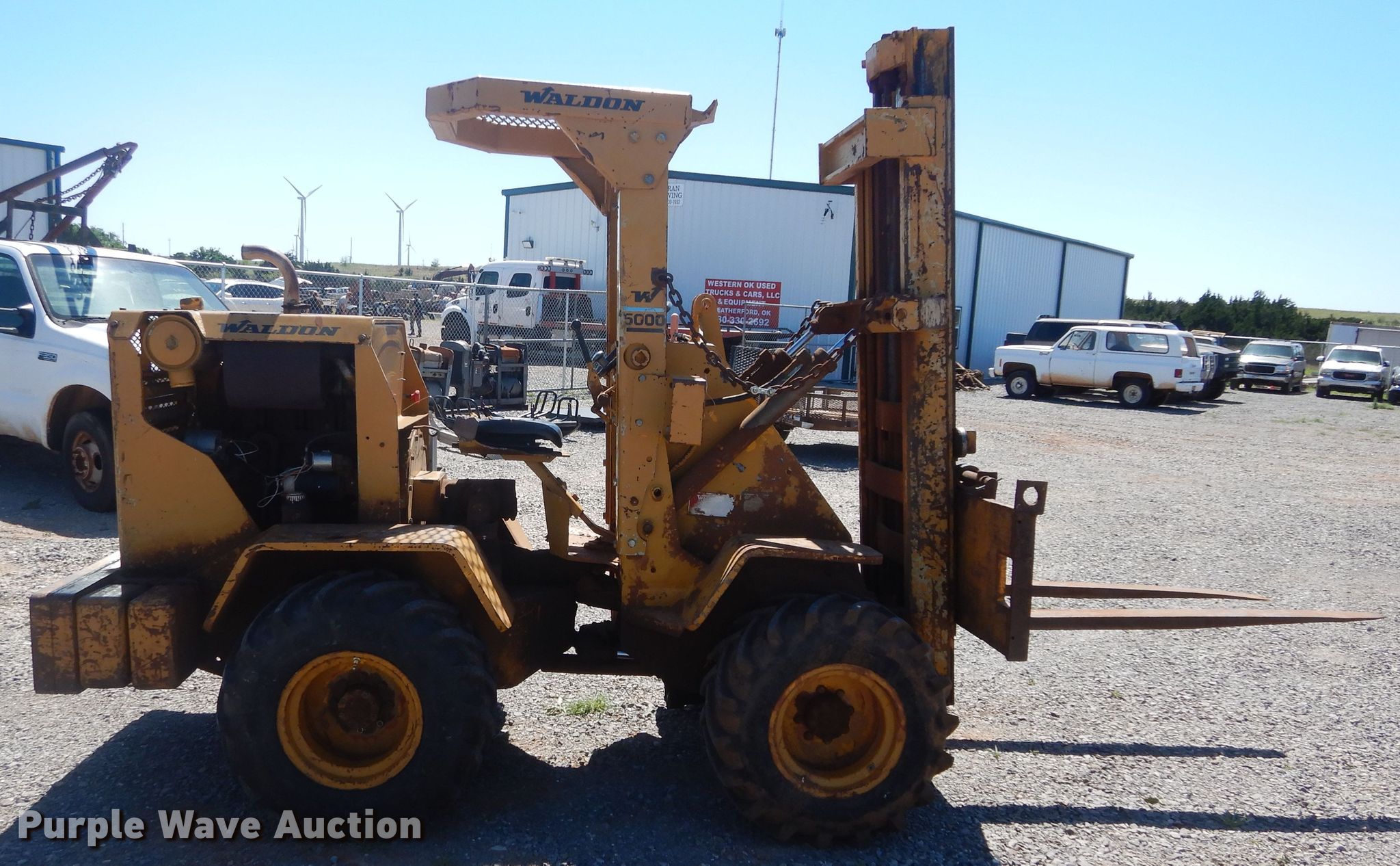 Waldon 5000 forklift in Weatherford, OK | Item HA9065 sold | Purple Wave