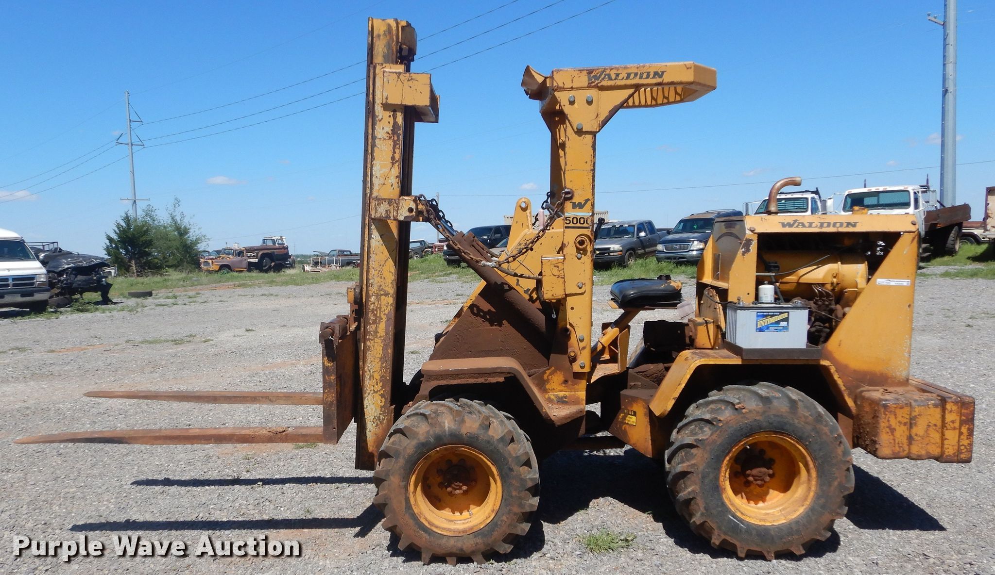 Waldon 5000 forklift in Weatherford, OK | Item HA9065 sold | Purple Wave