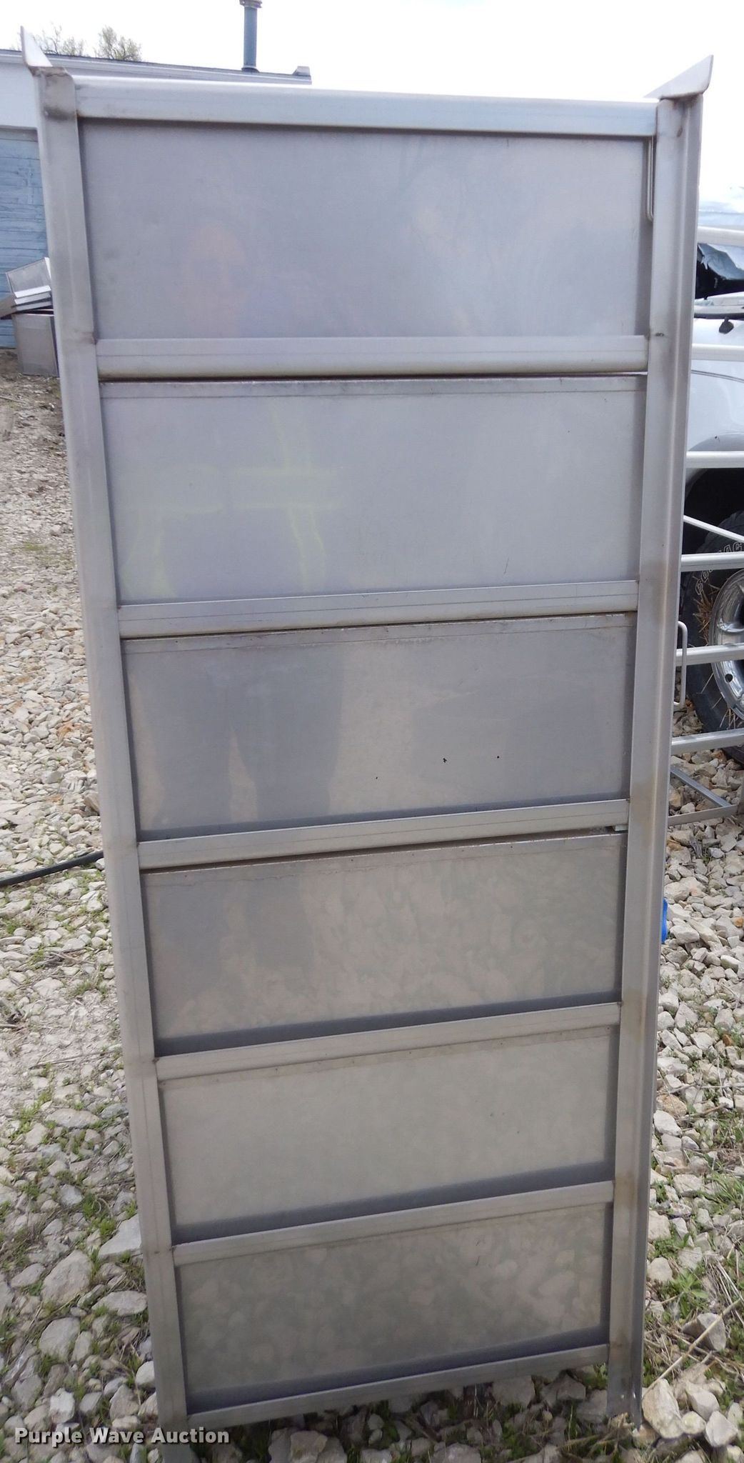 Wahmann stainless steel vet animal cage unit in Junction City, KS ...