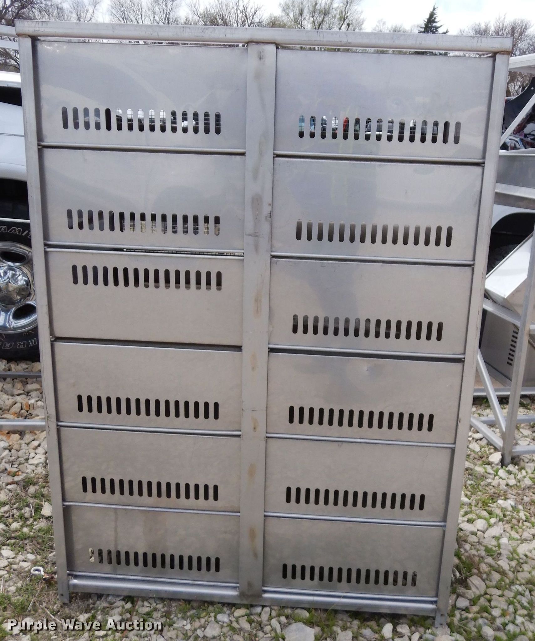 Wahmann stainless steel vet animal cage unit in Junction City, KS ...