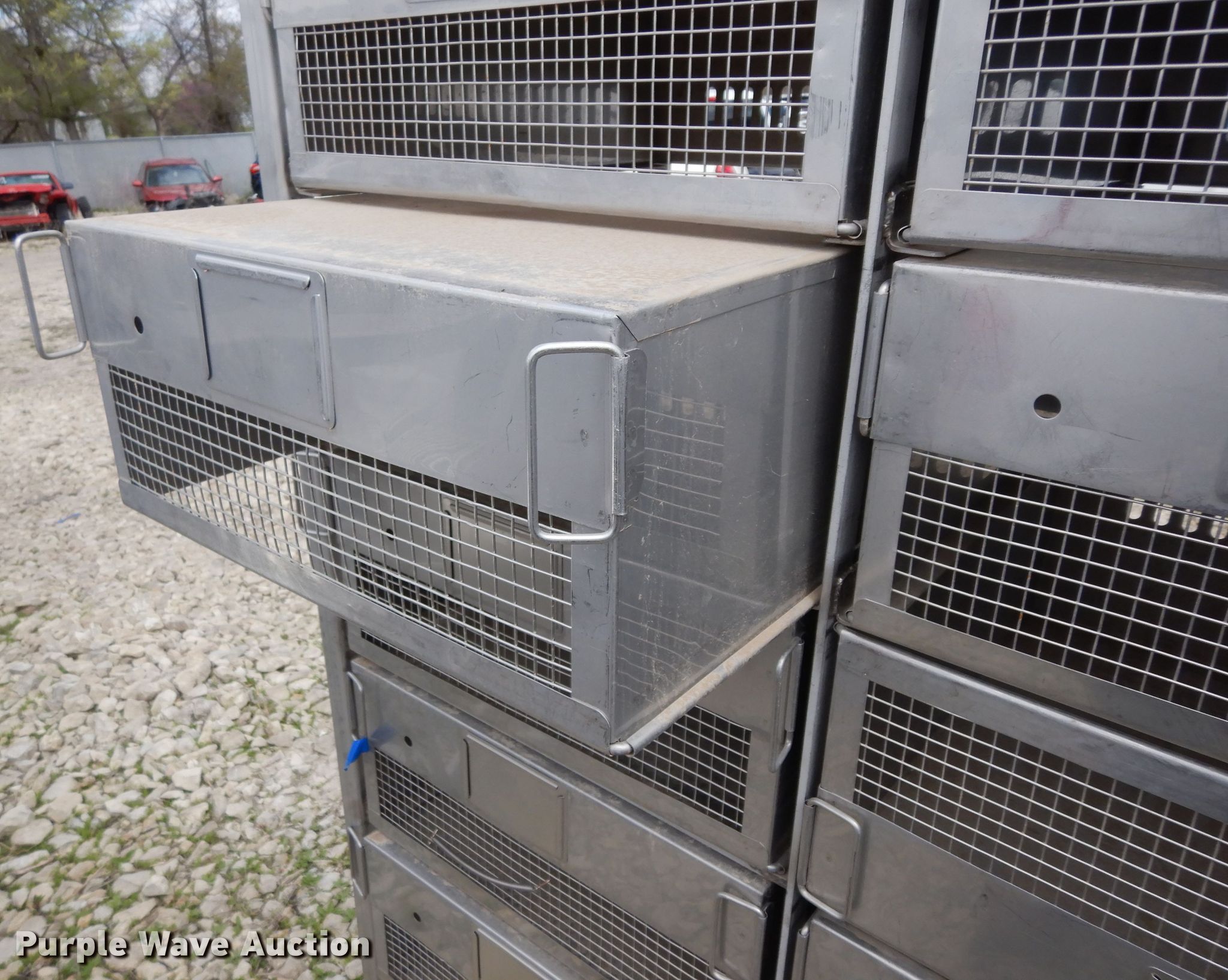 Wahmann stainless steel vet animal cage unit in Junction City, KS ...